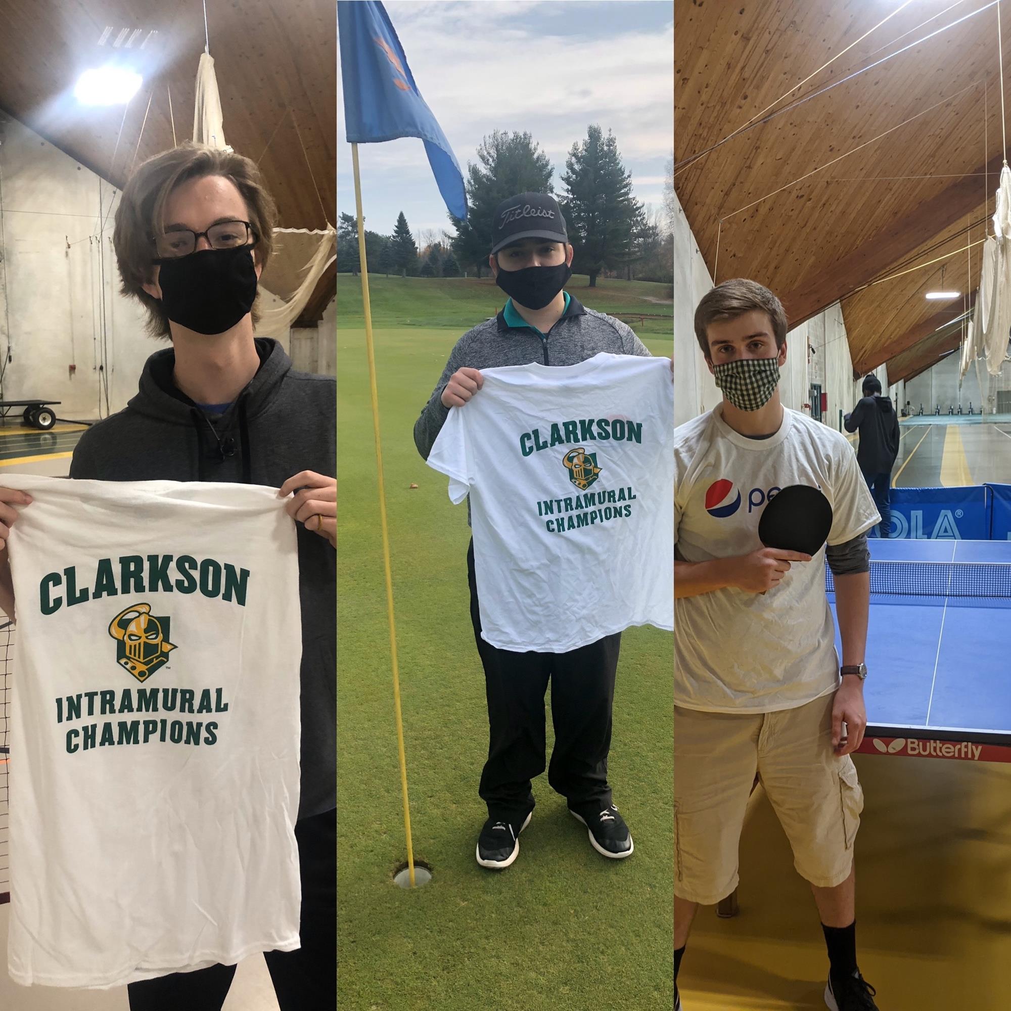 Three Champions Crowned this fall - Clarkson University Athletics