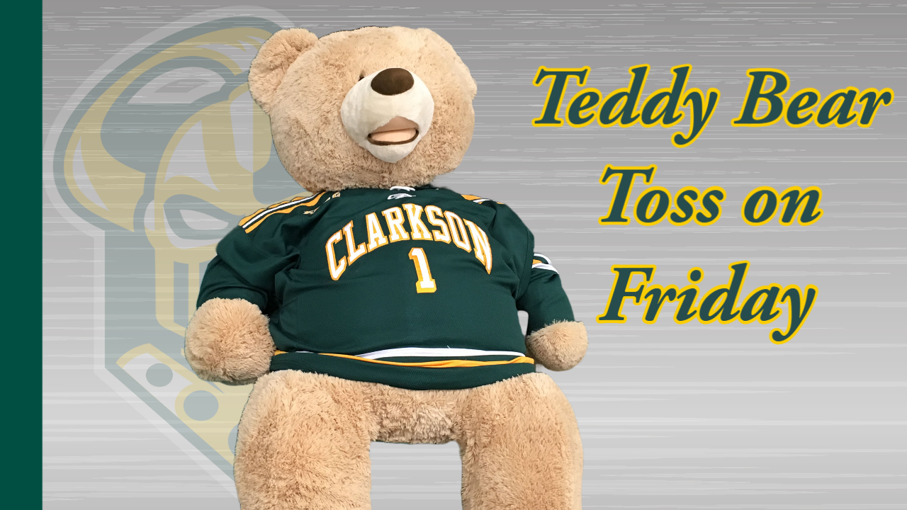 Annual PA Program Teddy Bear Toss on Friday - Clarkson University Athletics