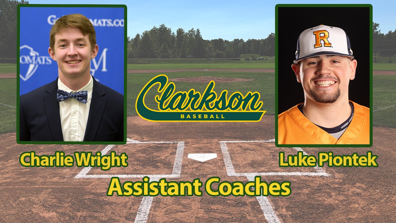 Piontek and Wright Join Clarkson Baseball Coaching Staff - Clarkson ...