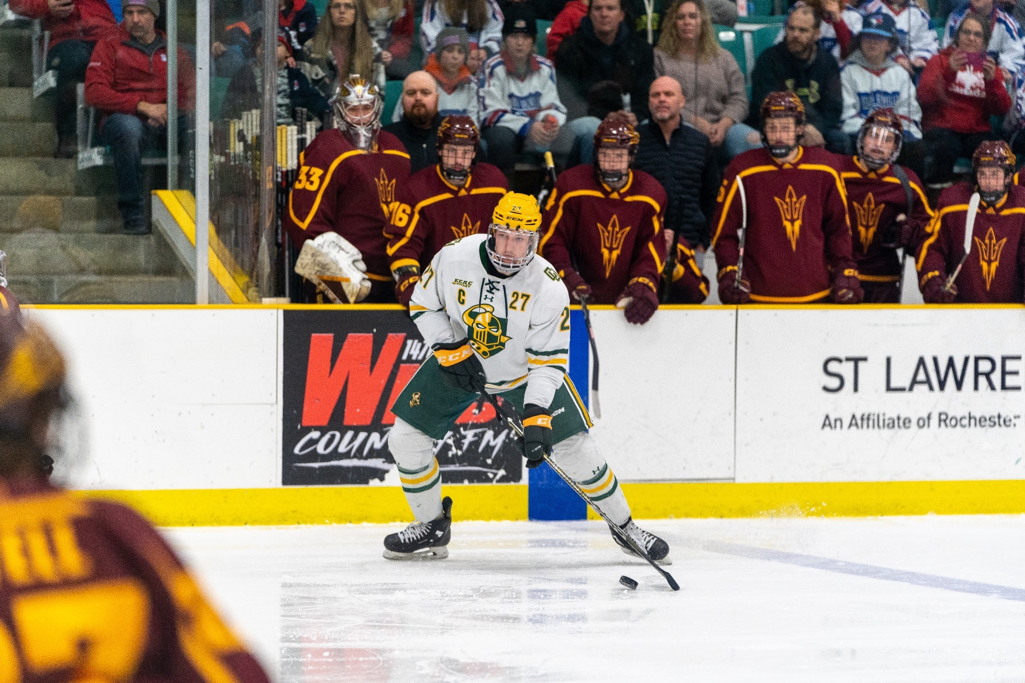 Knights set to face Sun Devils in Lake Placid - Clarkson University ...
