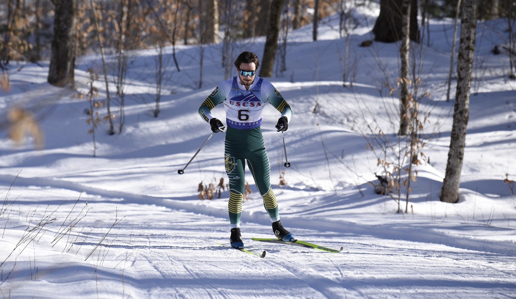 Knights' Men's Nordic Team Wins 7.5K Skate - Clarkson University Athletics