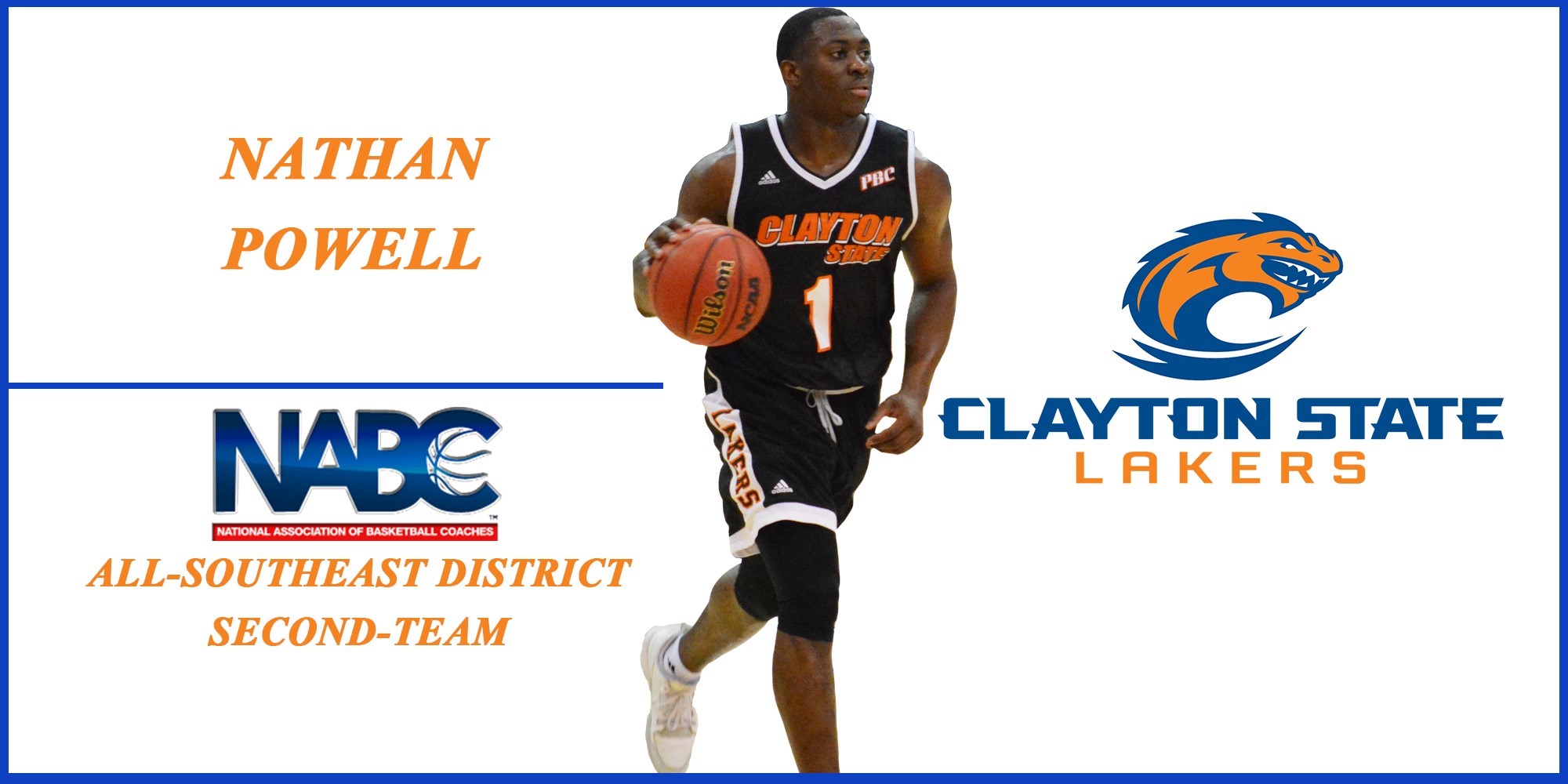 Nathan Powell - 2017-18 - Men's Basketball - Clayton State University ...