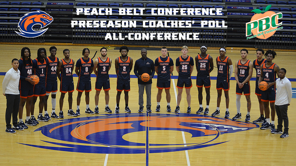 Men's Basketball Picked Fifth in the PBC Preseason Poll - Clayton State ...