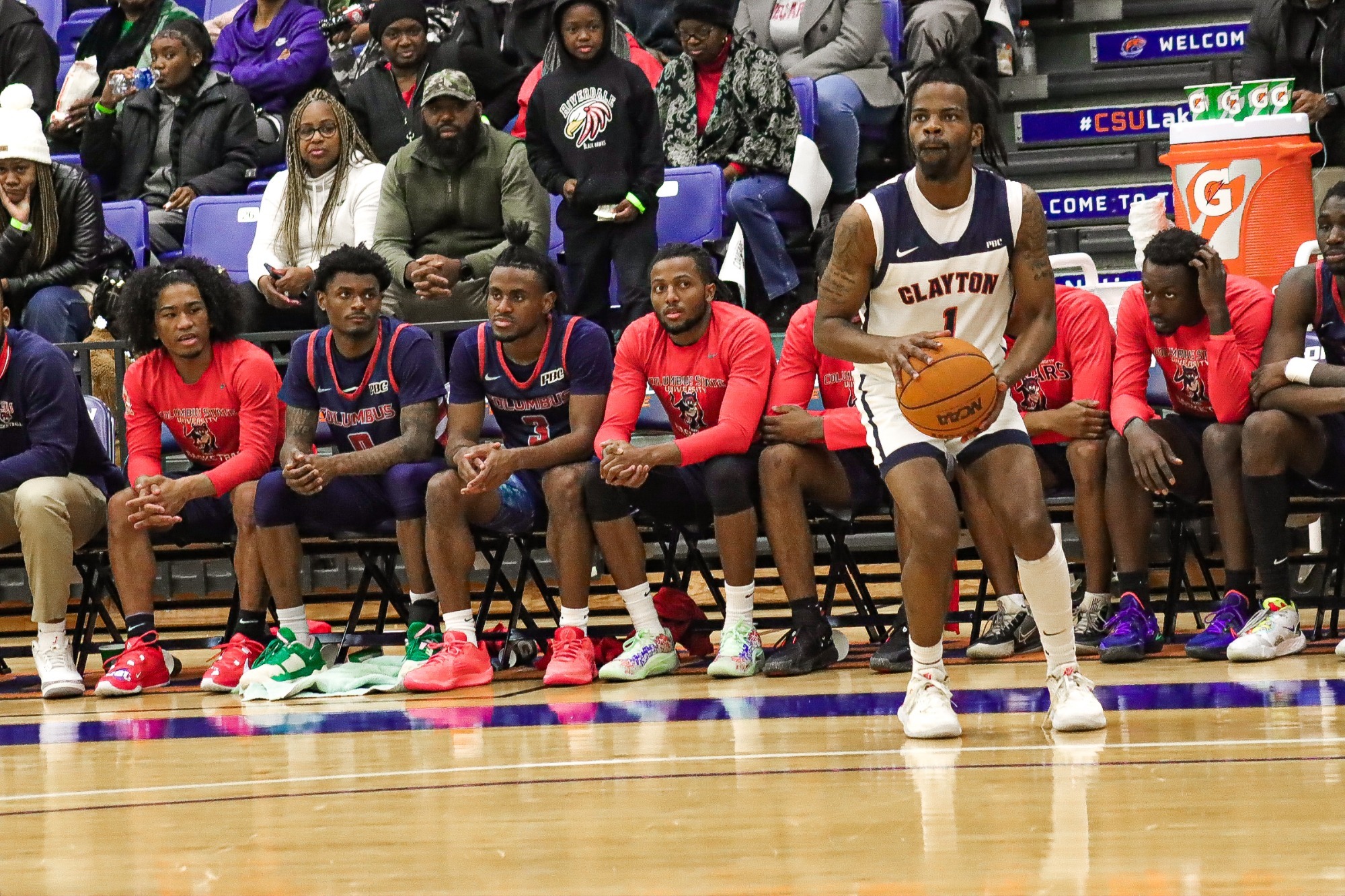 Men's Basketball Falls to #15 Lander on the Road - Clayton State ...