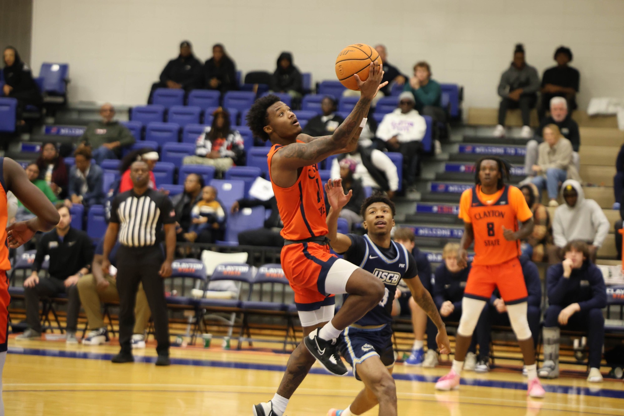 Three Lakers Post Double-Doubles in 98-86 Win Over USC Beaufort ...