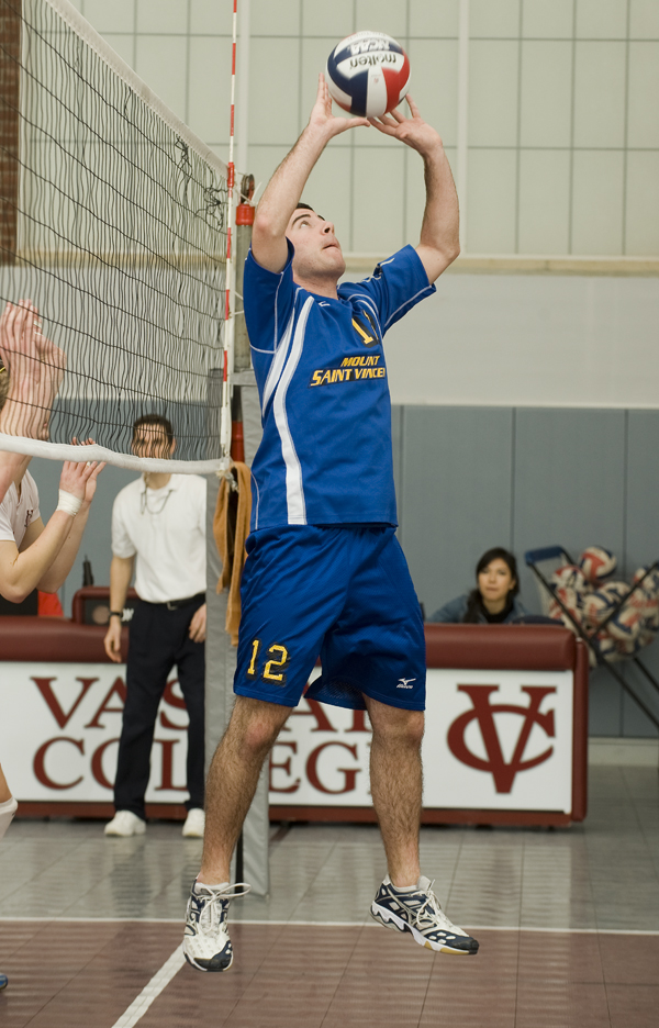 Mike Quinn - 2011 - Men's Volleyball - University of Mount Saint ...