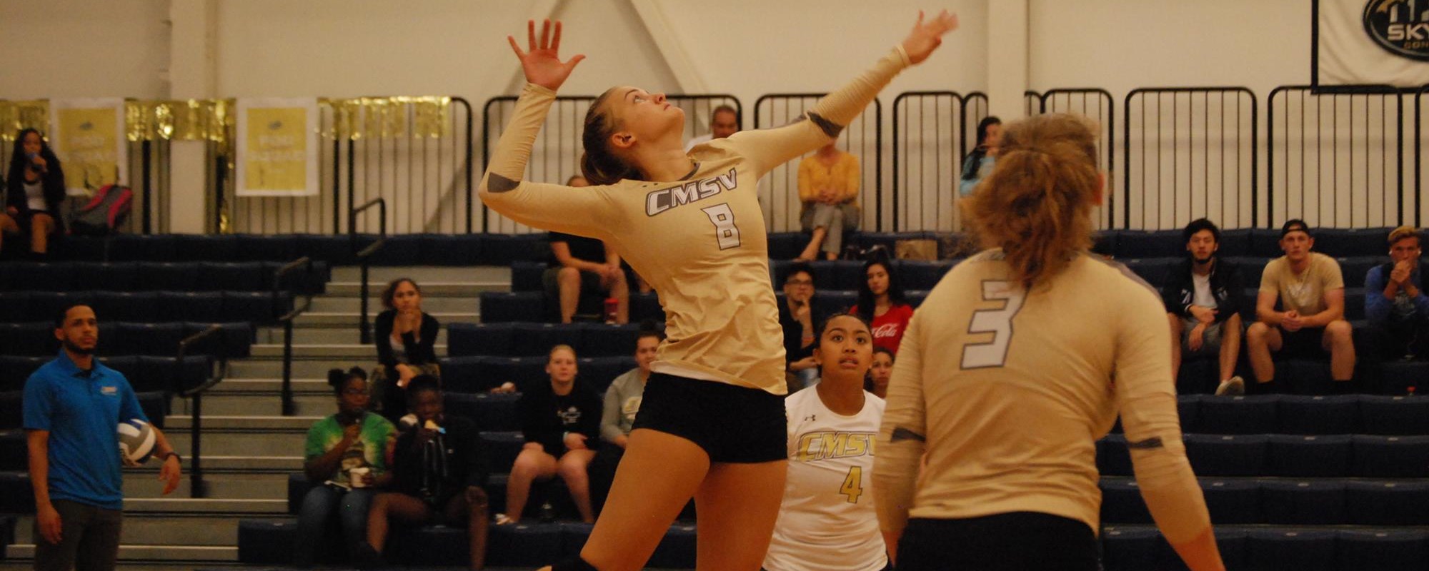 Women's Volleyball Loses Tight Contest To USMMA - University of Mount ...