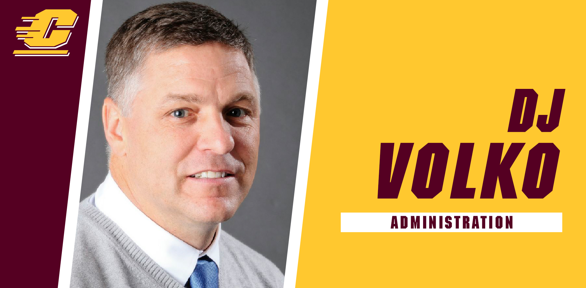Volko Joins CMU as a Senior Associate AD - Central Michigan University ...