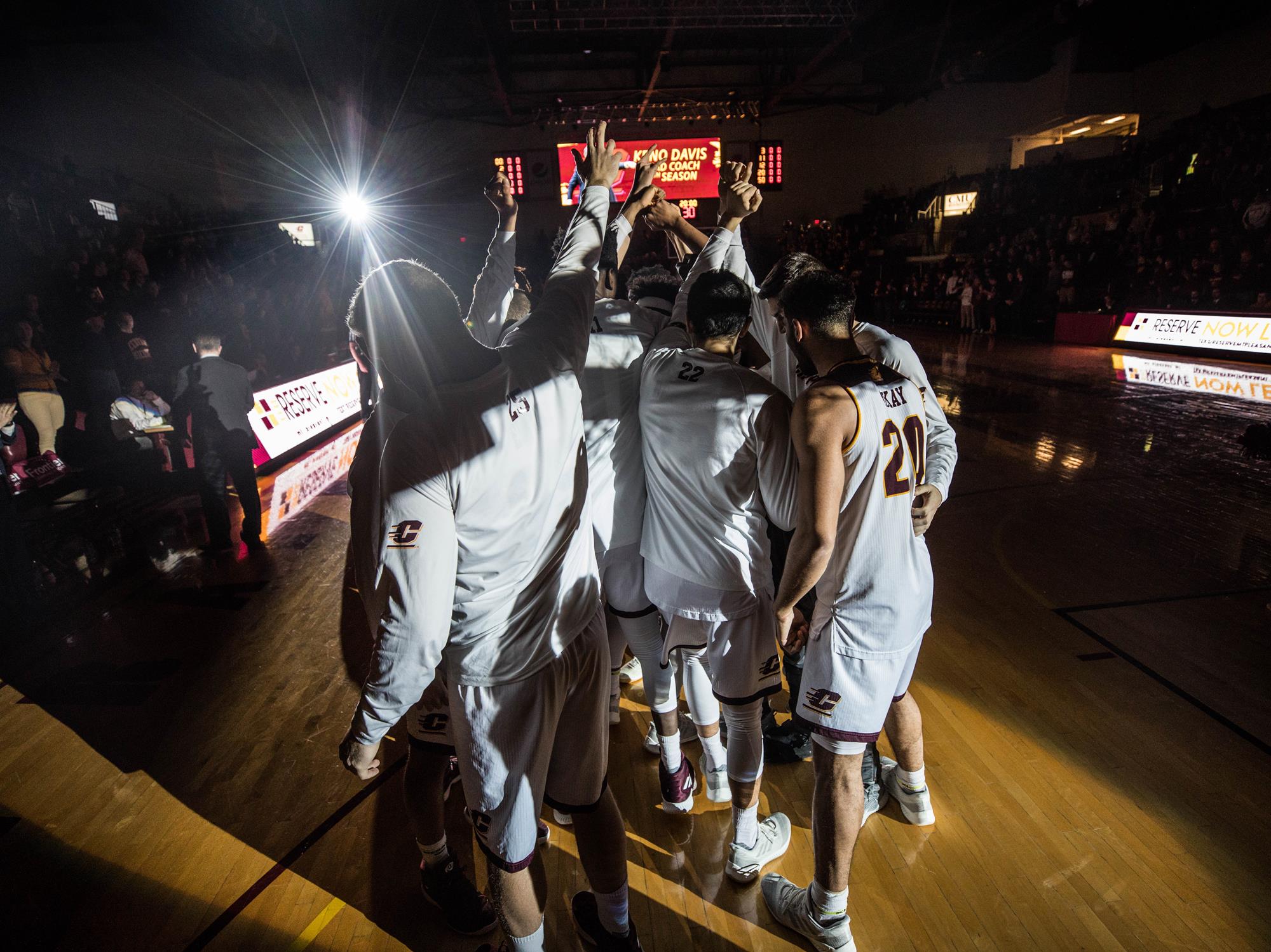 Coping & Connecting: Men's Basketball - Central Michigan University ...
