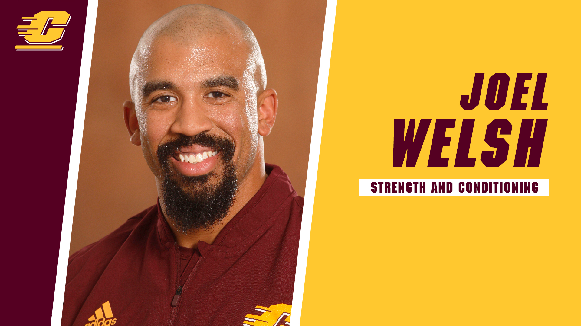 Welsh Joins CMU as Director of Strength and Conditioning - Central ...