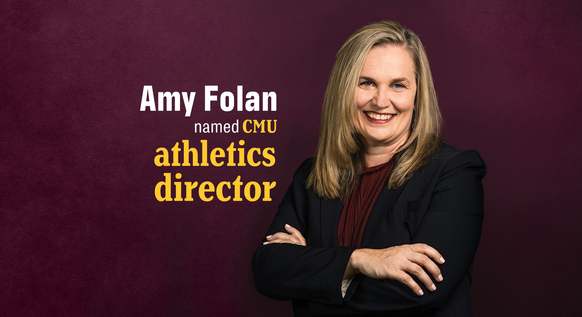 Amy Folan named to lead Central Michigan Athletics - Central Michigan ...
