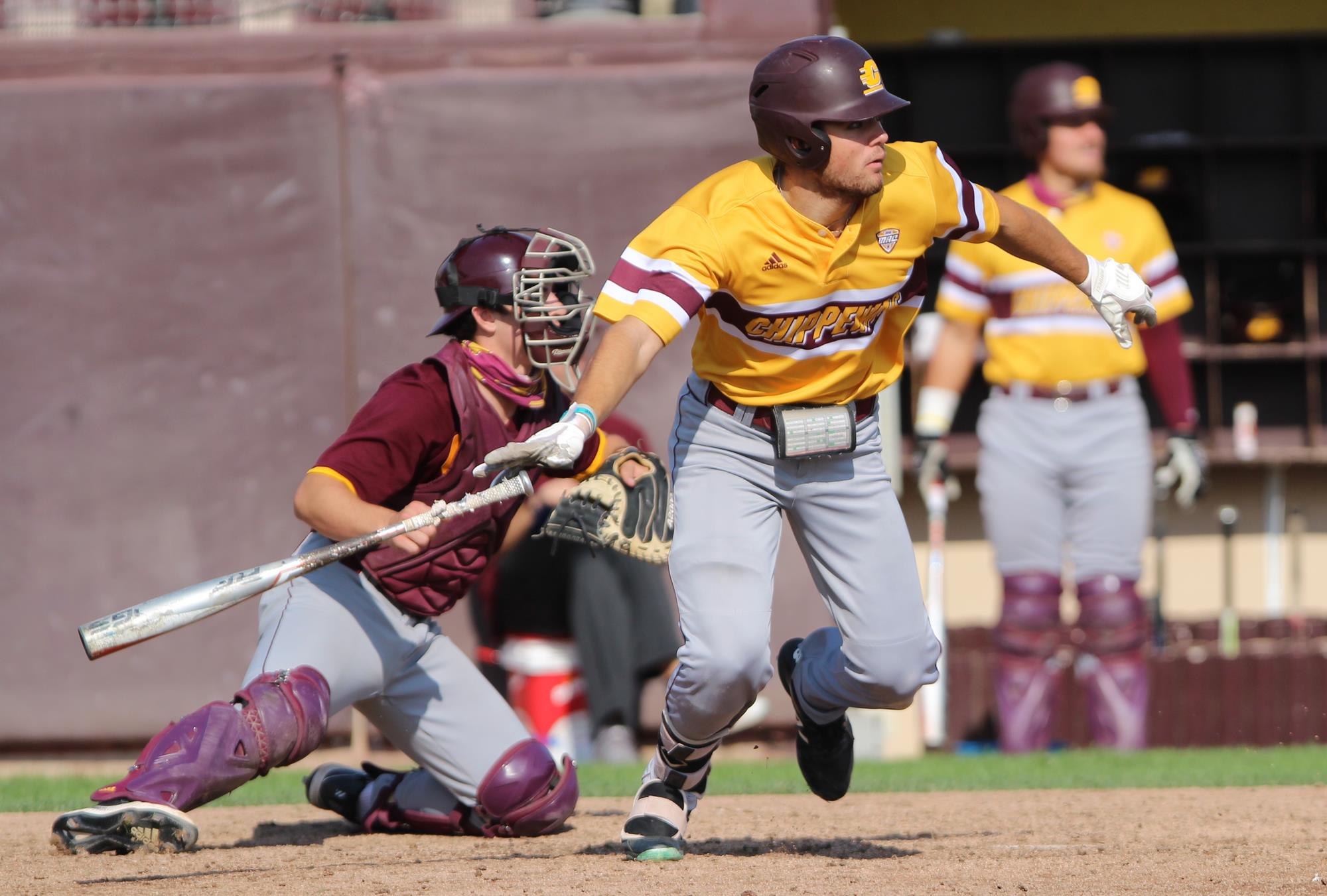 Baseball Earns Split On Strength Of Marsee's Slam, Brown's Complete ...