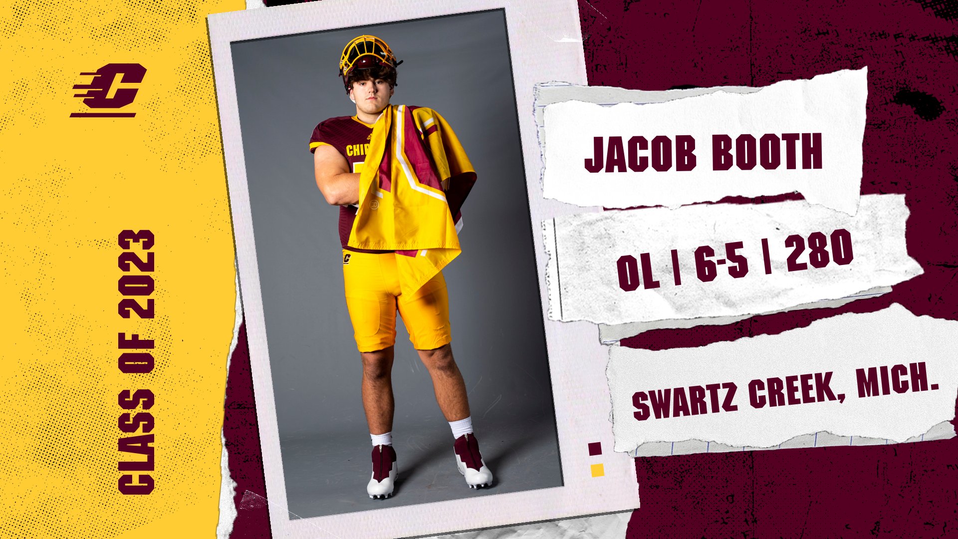 Jacob Booth - Football - Central Michigan University Athletics