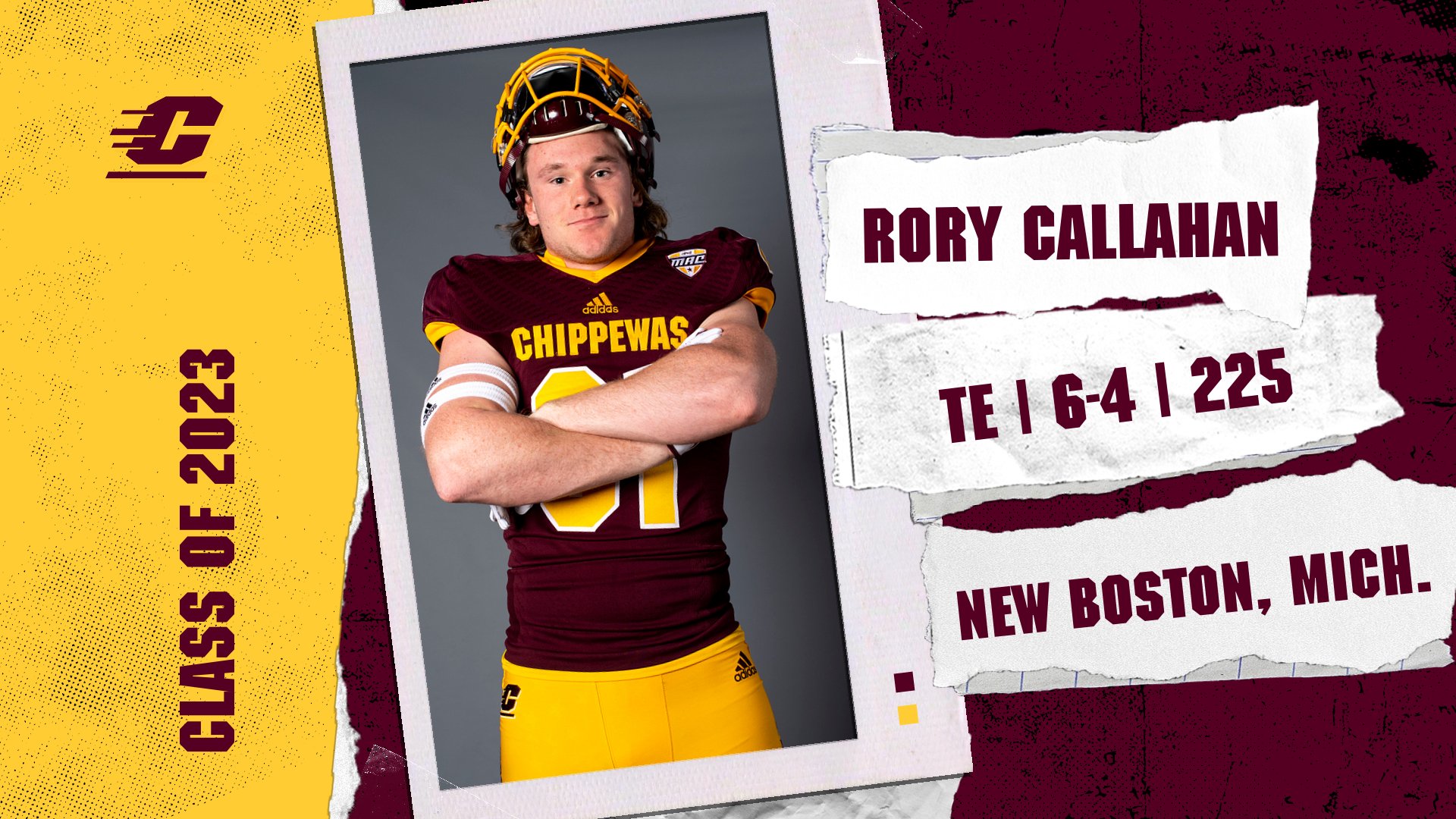 Rory Callahan - Football - Central Michigan University Athletics