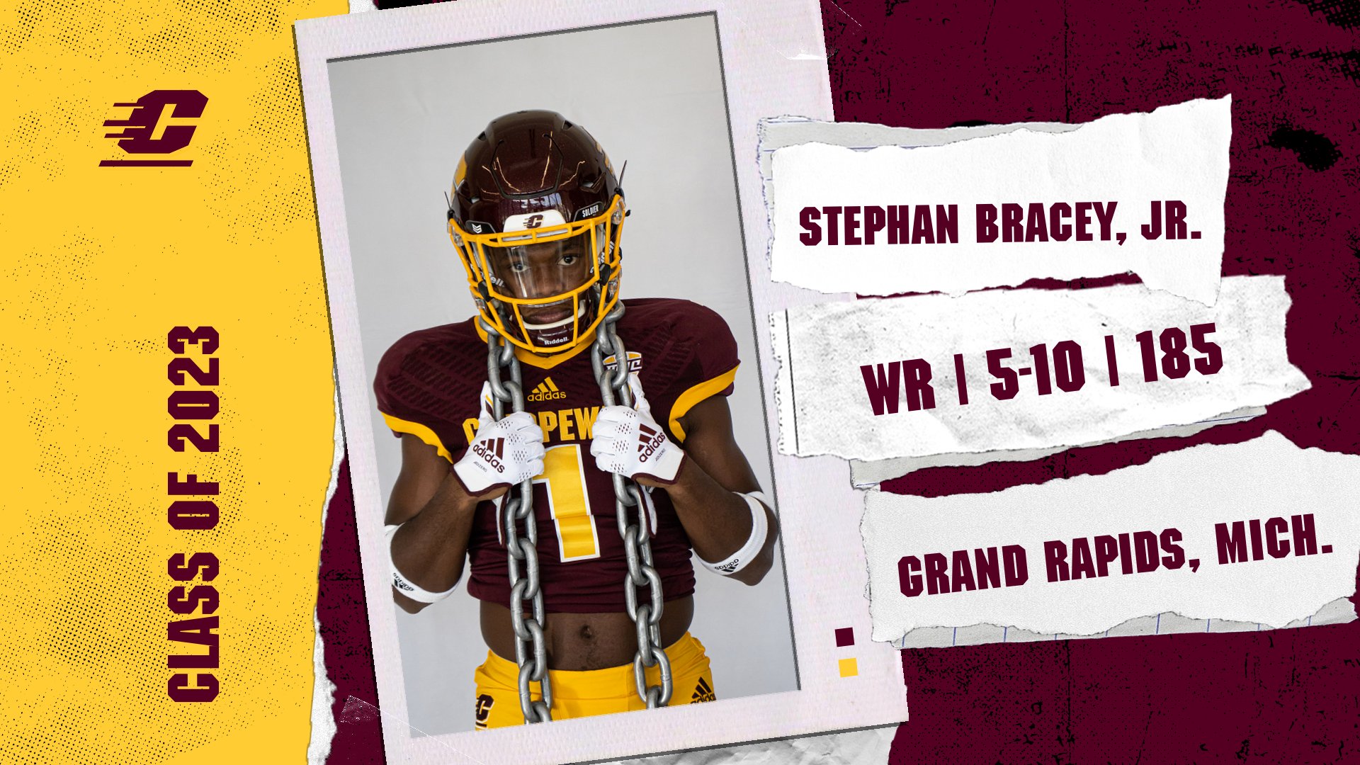 Stephan Bracey, Jr. - Football - Central Michigan University Athletics