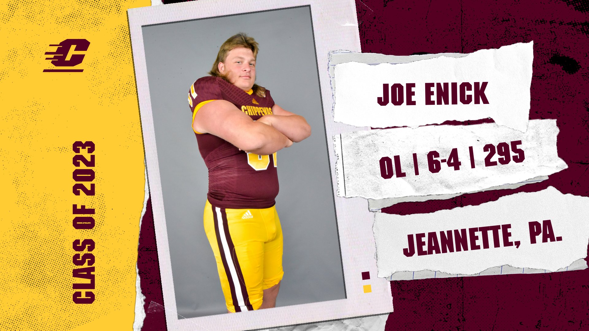 Joe Enick - Football - Central Michigan University Athletics