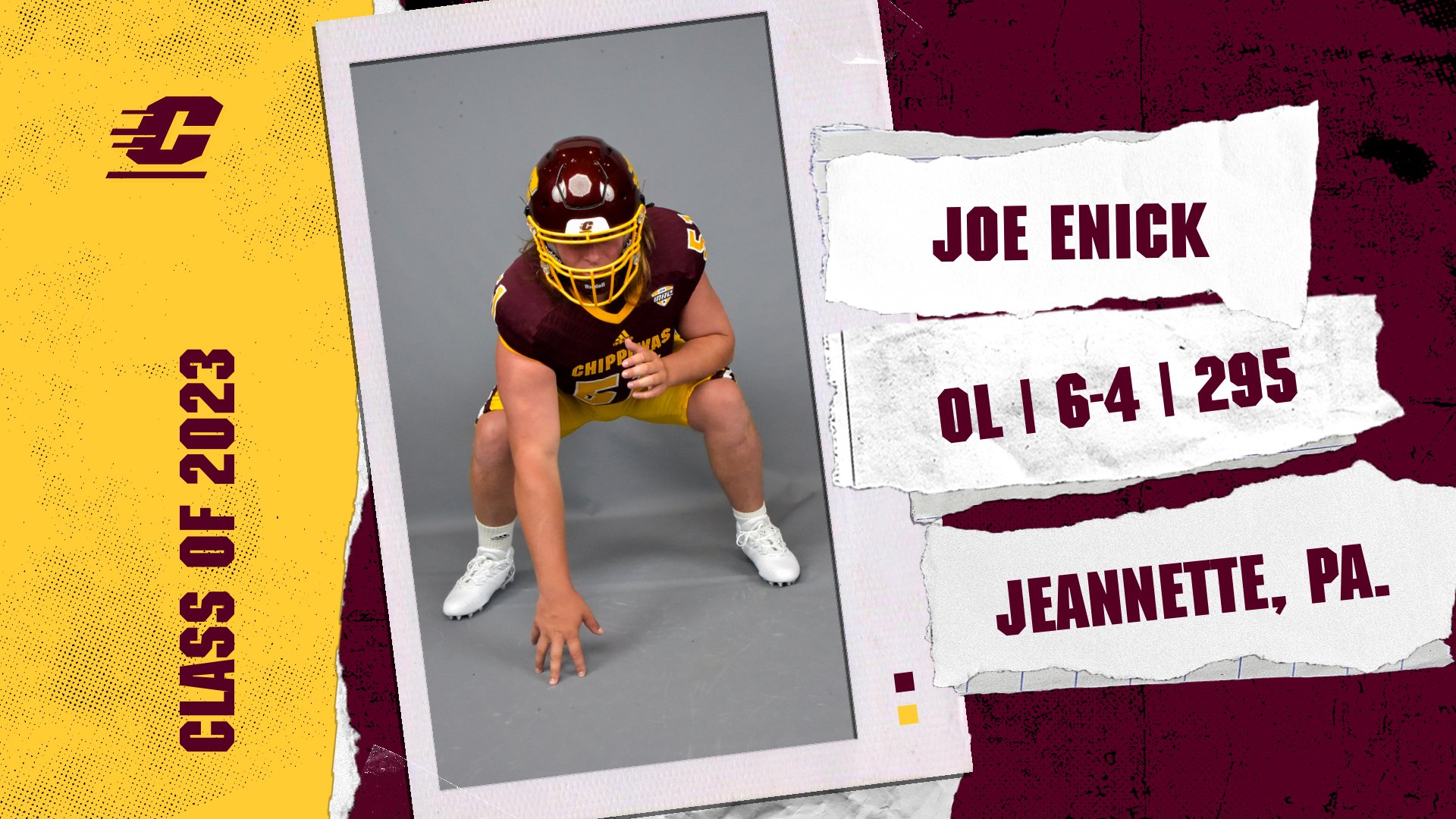 Joe Enick - Football - Central Michigan University Athletics
