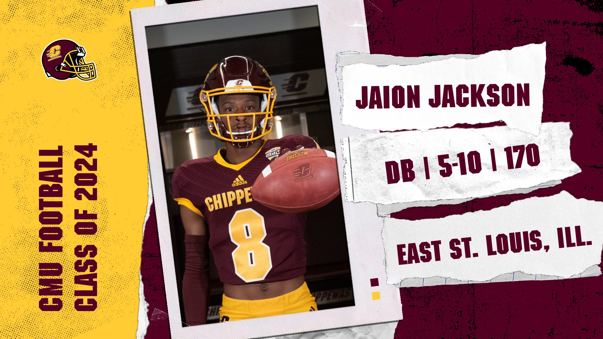 Jaion Jackson - Football - Central Michigan University Athletics