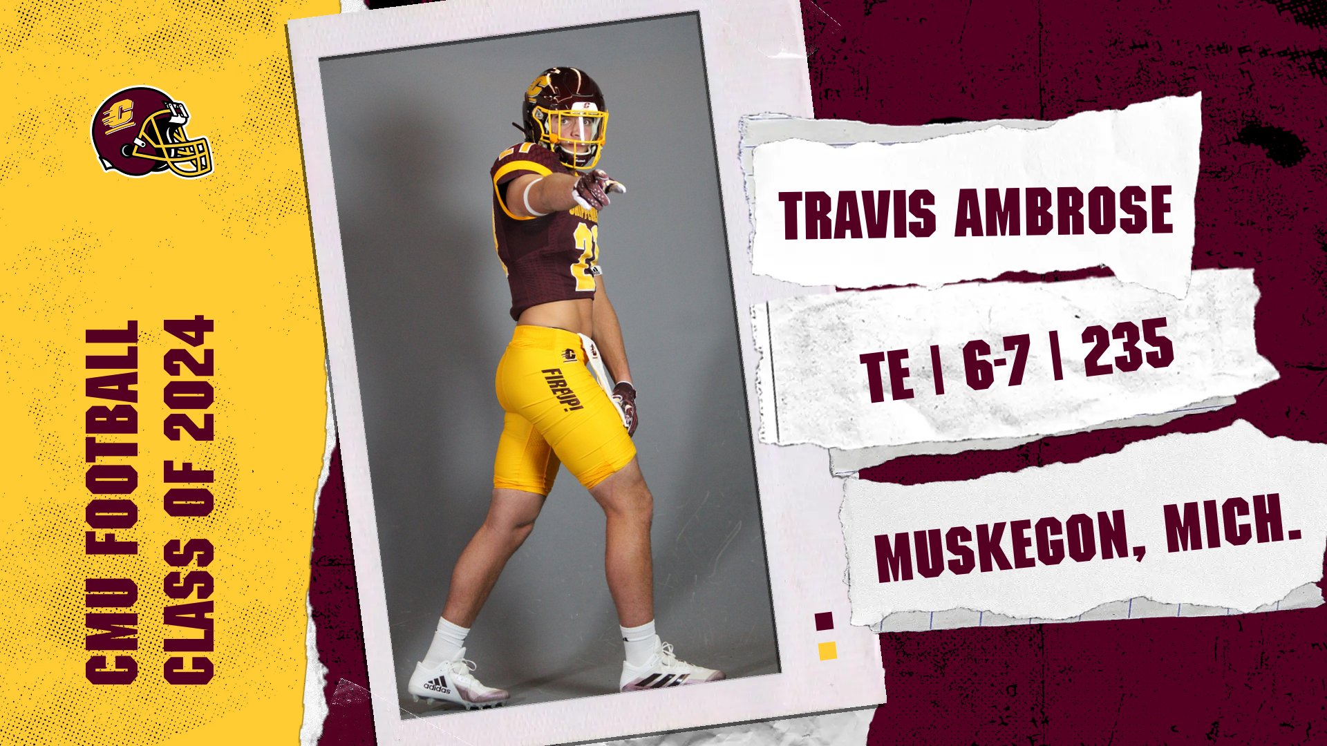 Travis Ambrose - Football - Central Michigan University Athletics