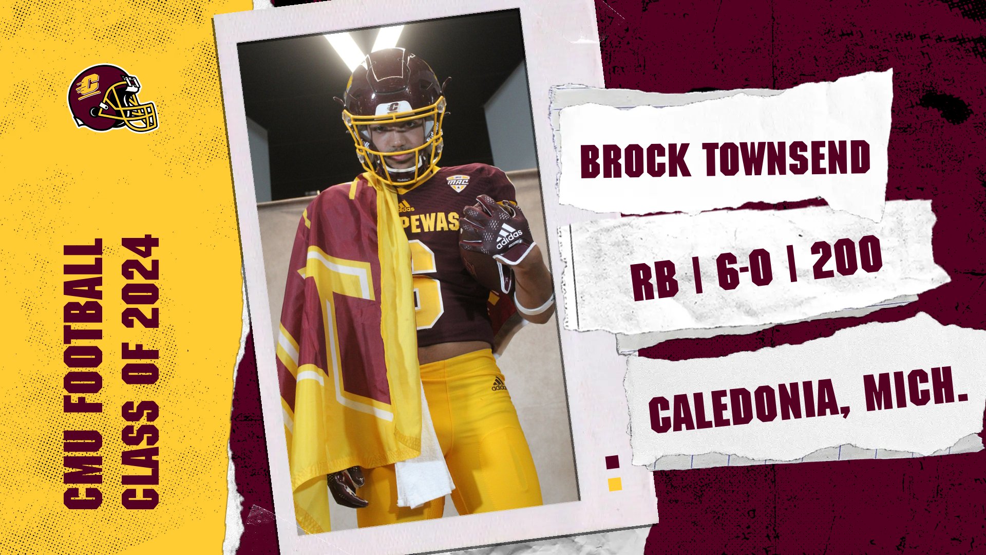 Brock Townsend - Football - Central Michigan University Athletics