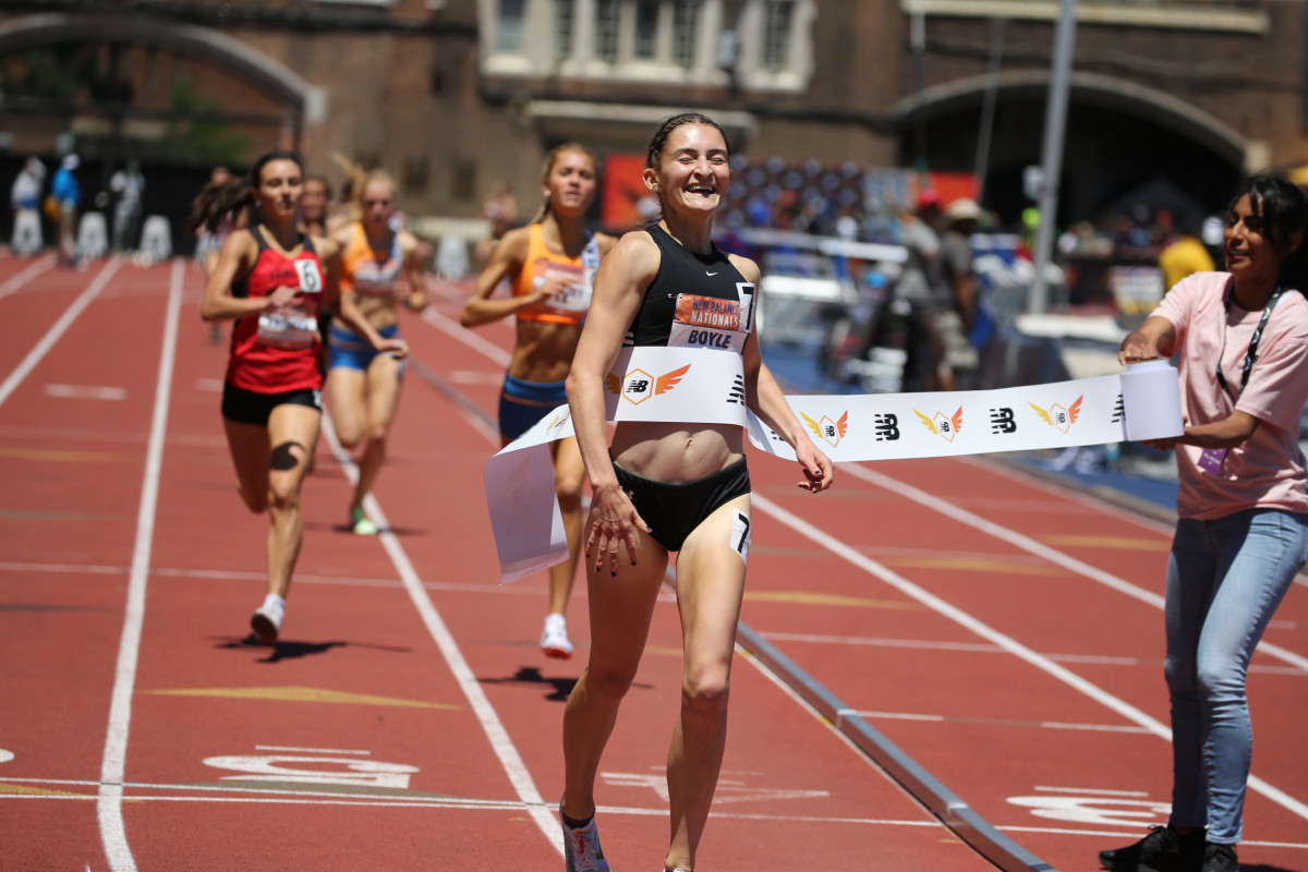 Hannah Boyle Wins 1-mile Run in New Balance Outdoor Nationals - Cicero ...