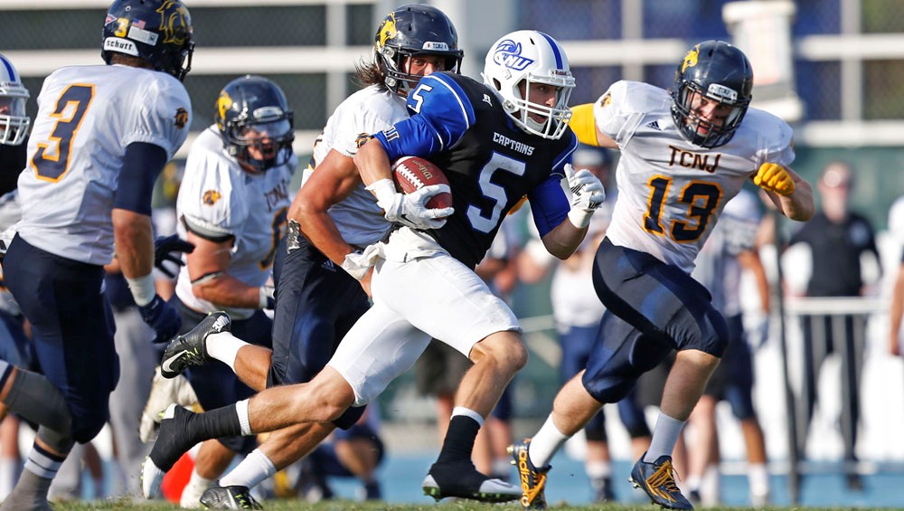 CNU Football Jumps to Early Lead and Holds Off TCNJ, 31-21, in Season ...