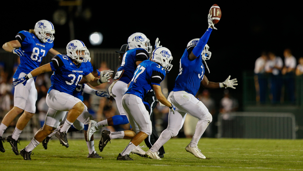 CNU Remains Unbeaten with 42-28 Victory over 17th-Ranked Wesley at ...