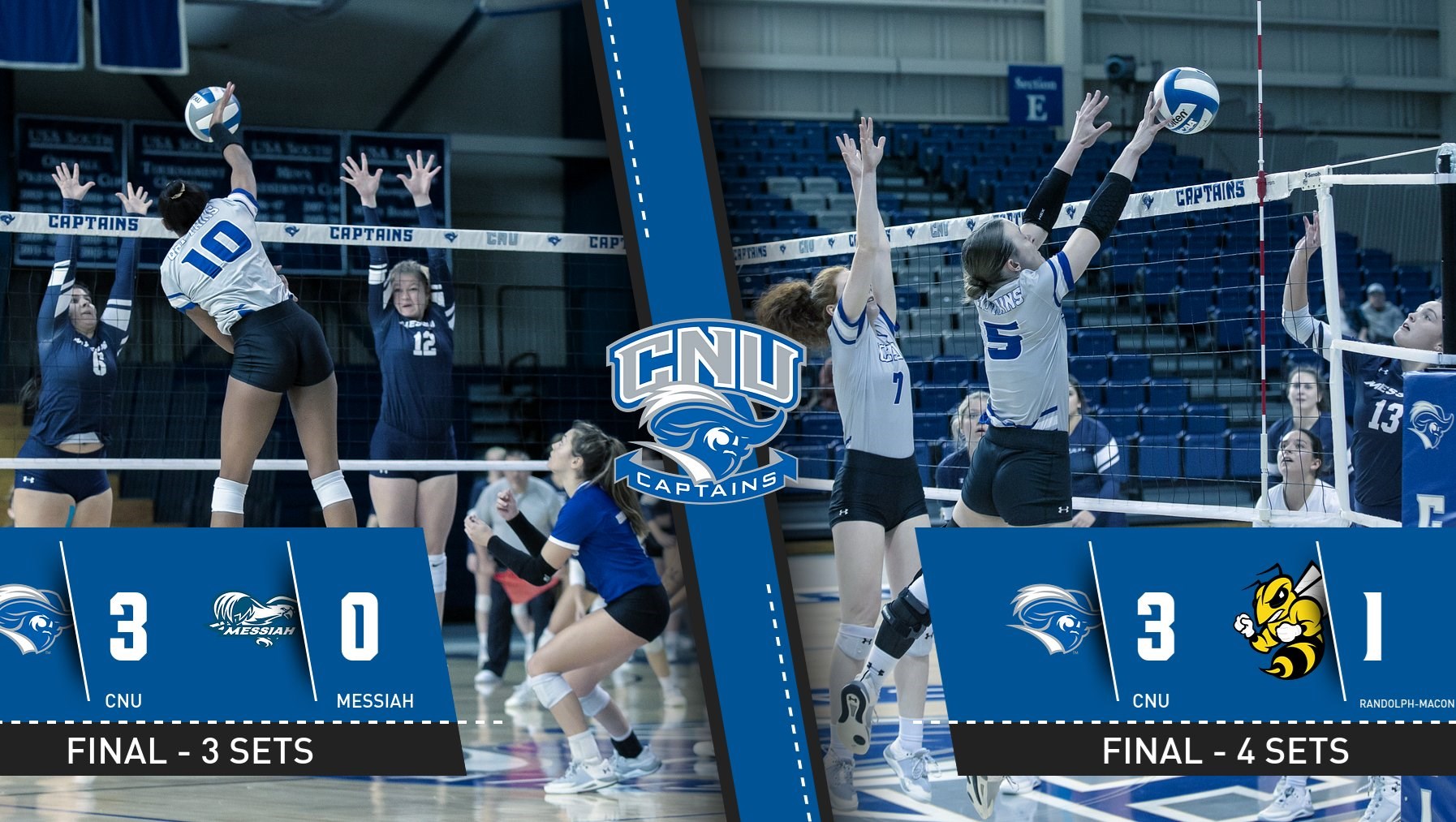 Captains Extend Winning Streak to Four with Two Saturday Wins ...