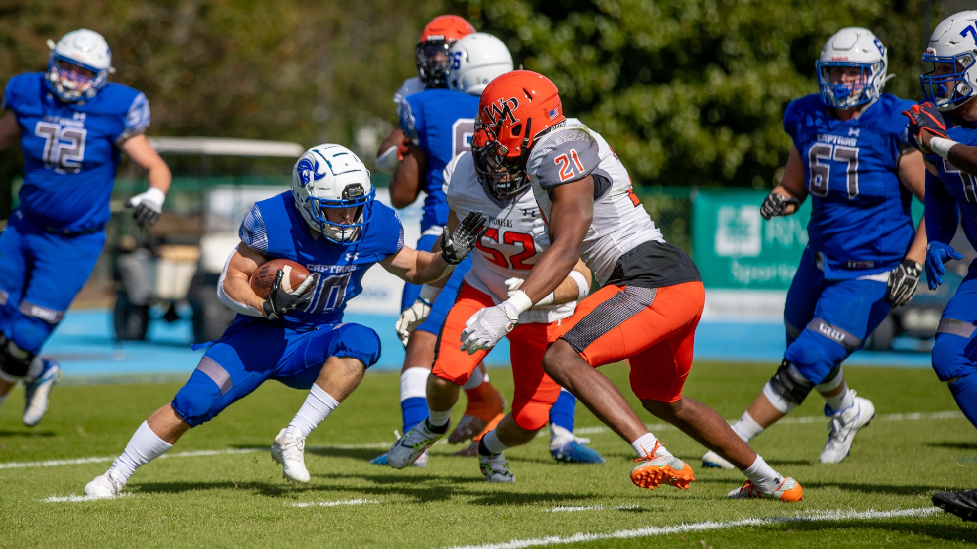 Captains Post Fourth Straight Victory with 31-7 Homecoming Triumph over ...