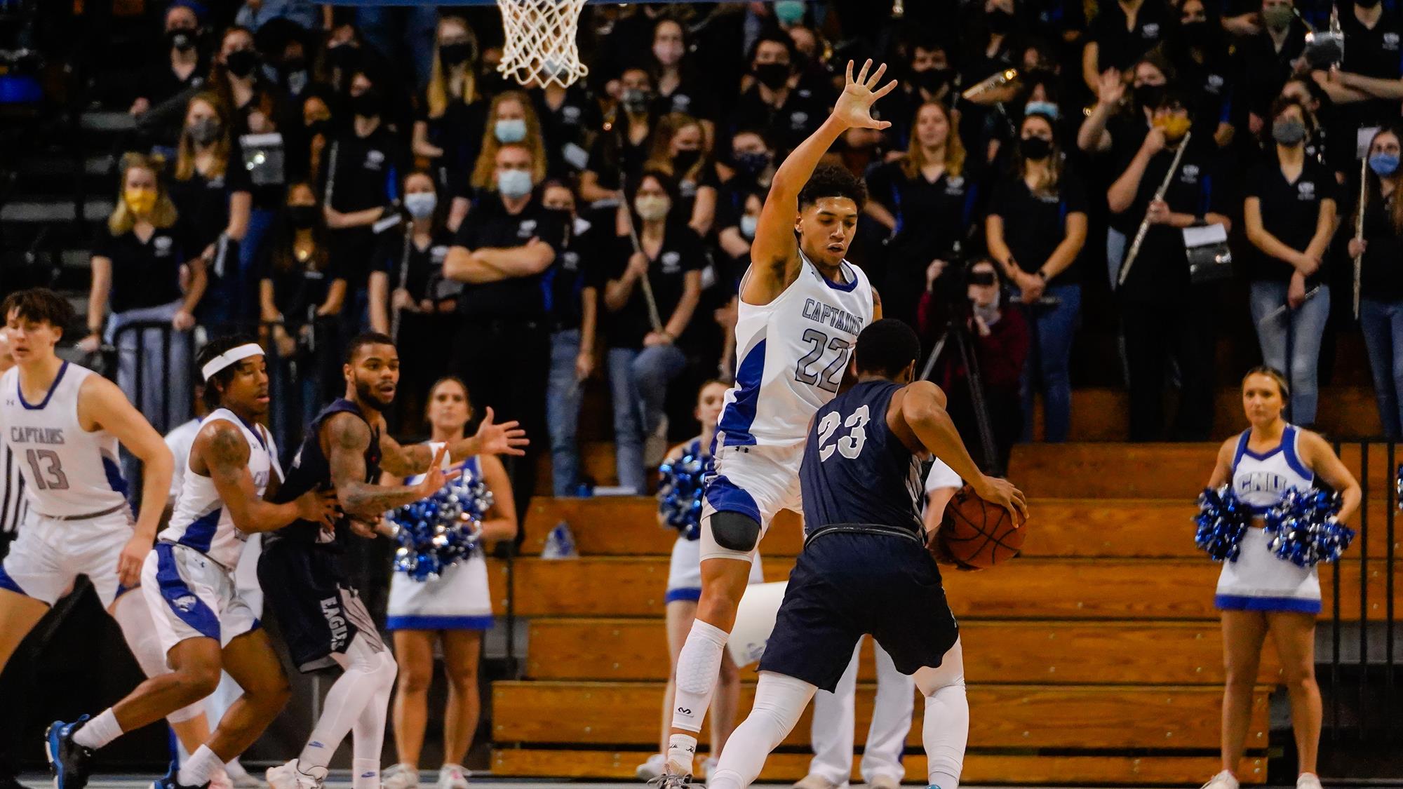 Jahn Hines Scores 24 to Lead Captains over North Carolina Wesleyan in ...