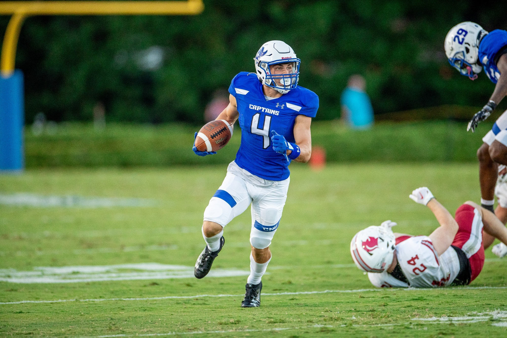 Captains Hold Off Rowan in the Rain, 21-18, Thanks to Three Key First ...