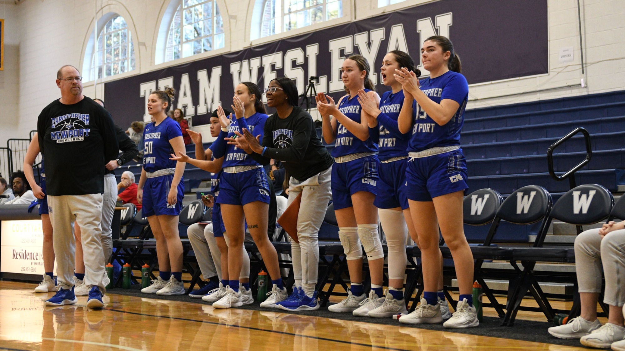 No. 3 CNU Women's Basketball Wins at North Carolina Wesleyan, 90-69 ...