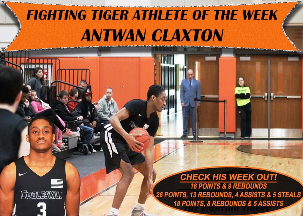 Antwan Claxton - 2019-20 - Men's Basketball - SUNY Cobleskill Athletics