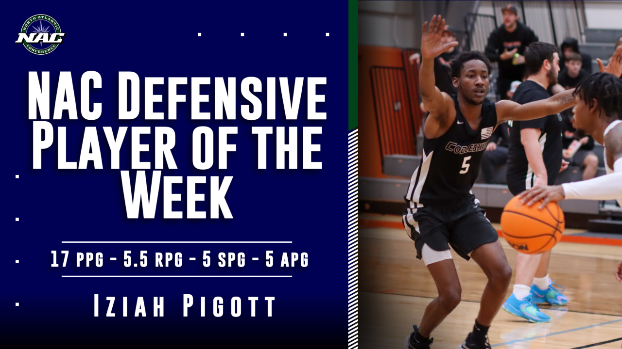 Iziah Pigott - 2023-24 - Men's Basketball - SUNY Cobleskill Athletics