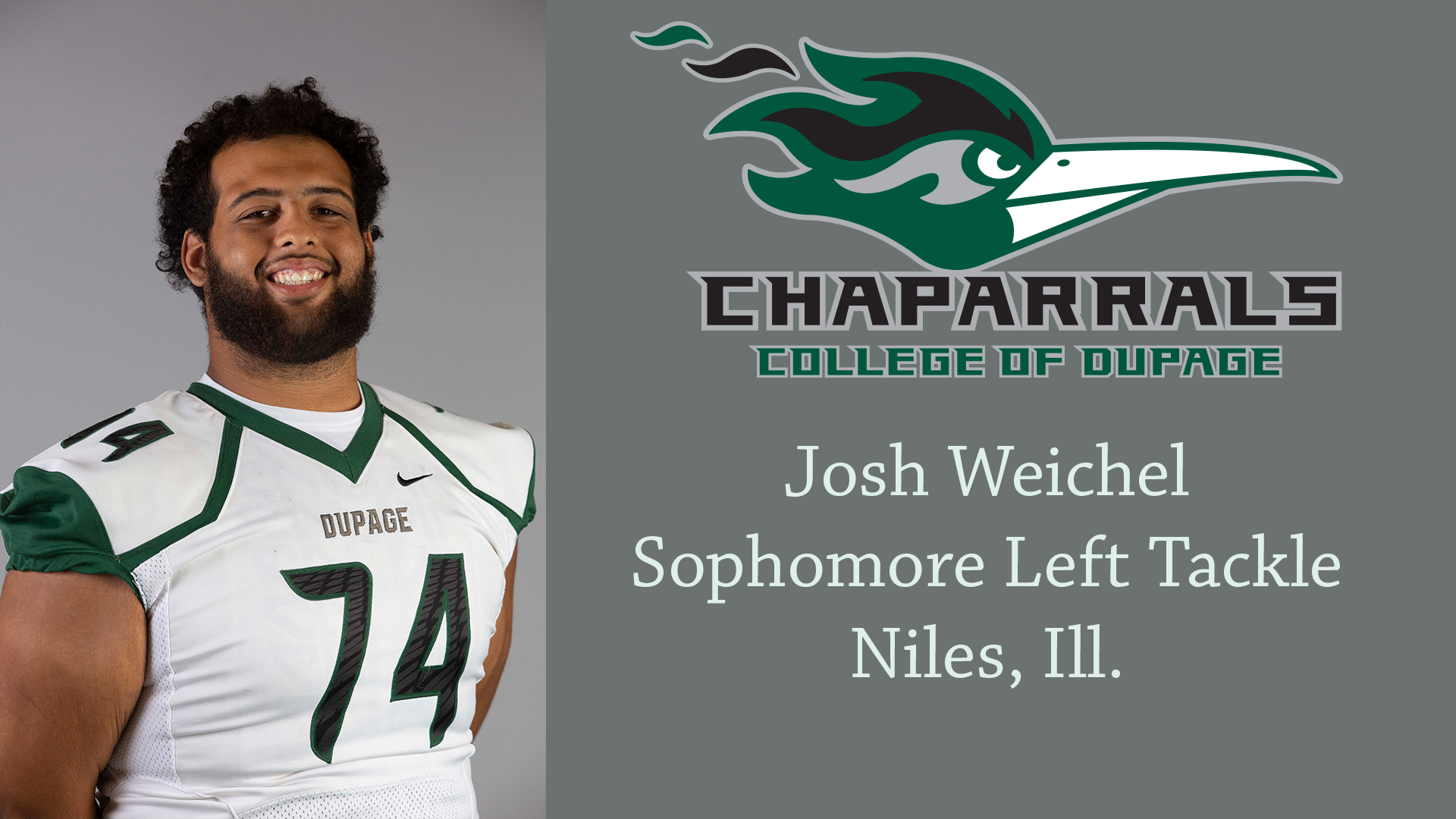 COD, Weichel — A Perfect Fit - College of DuPage