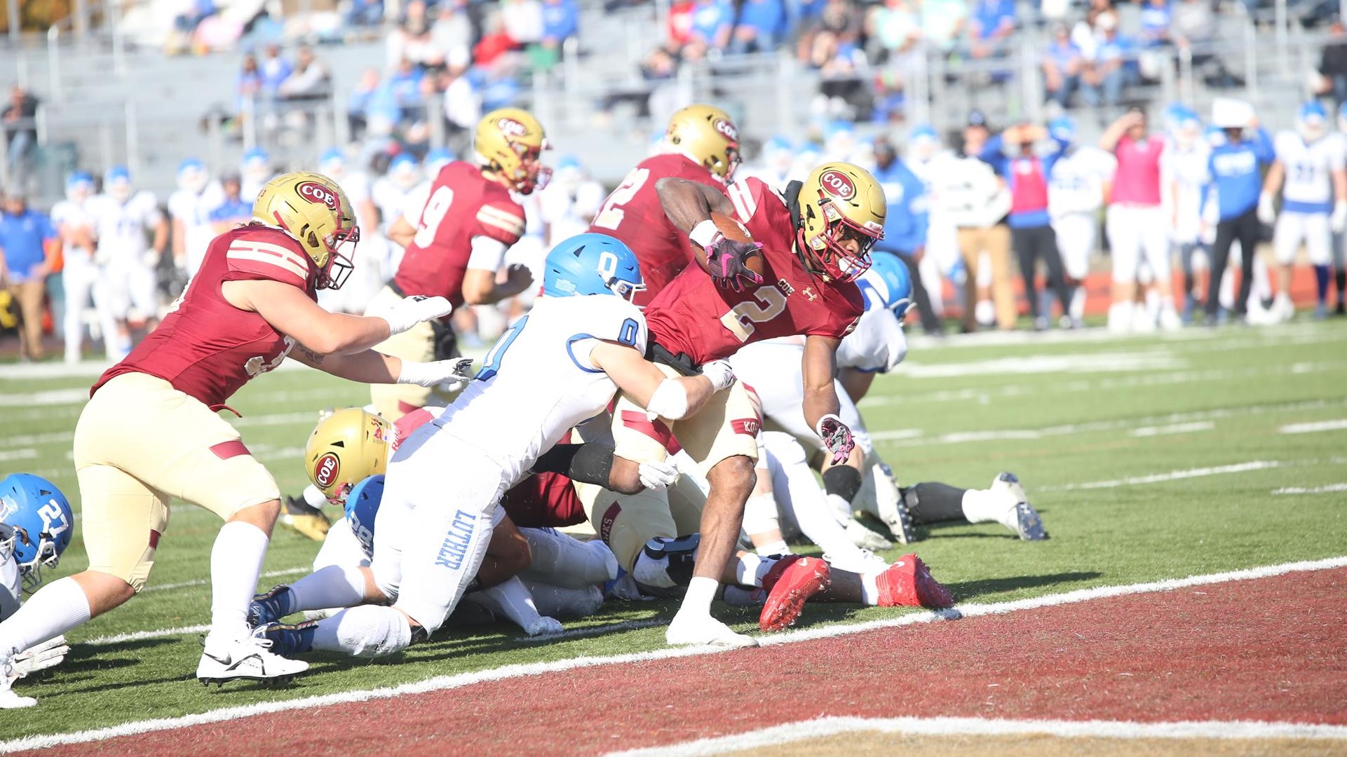 20-Point First Quarter Pushes Football to Victory at Dubuque - Coe College