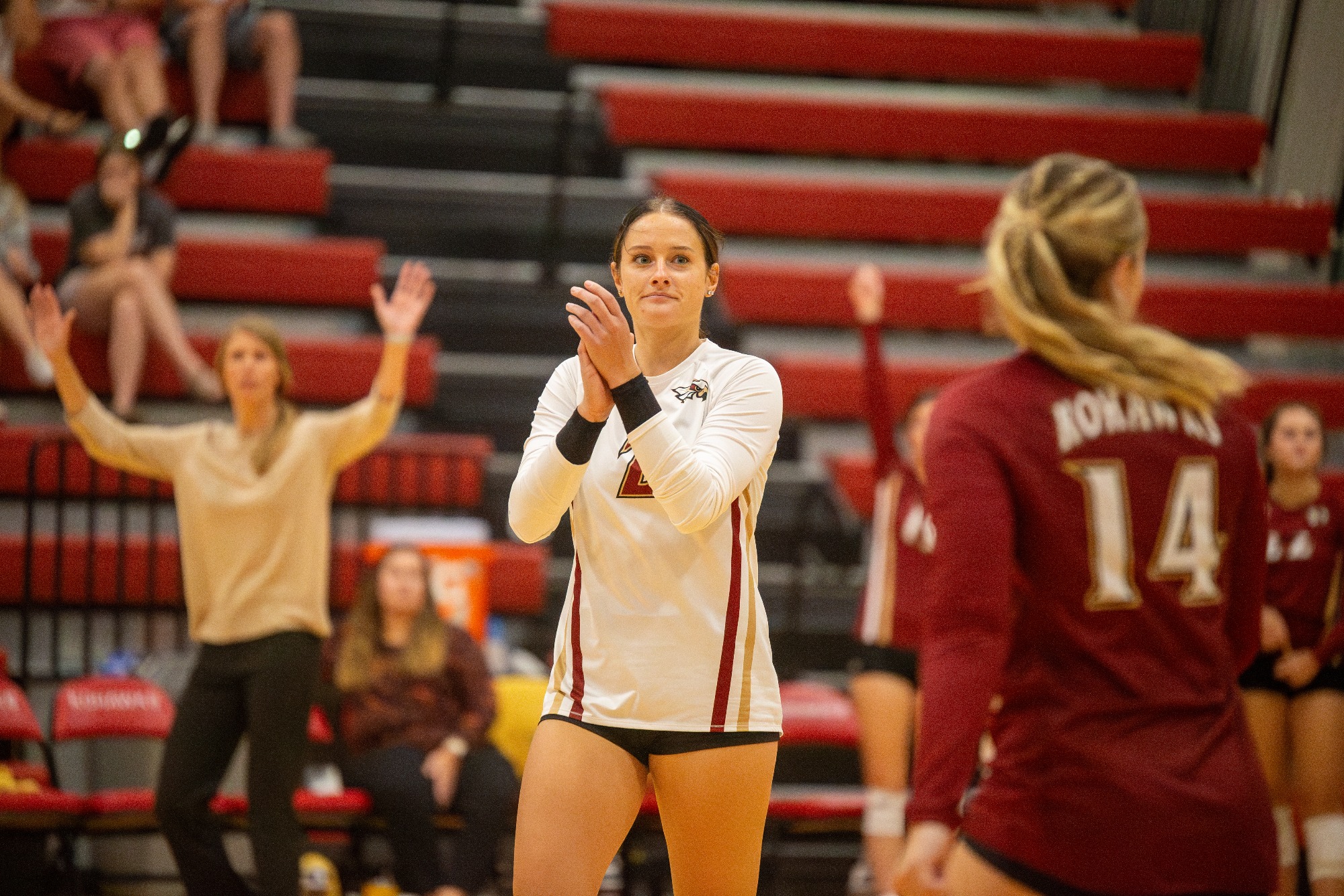 Parson & Meyer dominate to lead Volleyball past (RV) Platteville - Coe College