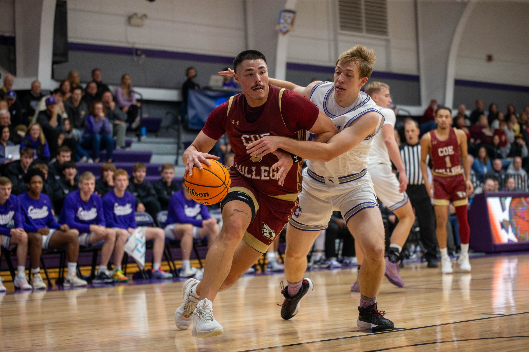 RV Men’s Basketball hangs on for road win at Simpson - Coe College