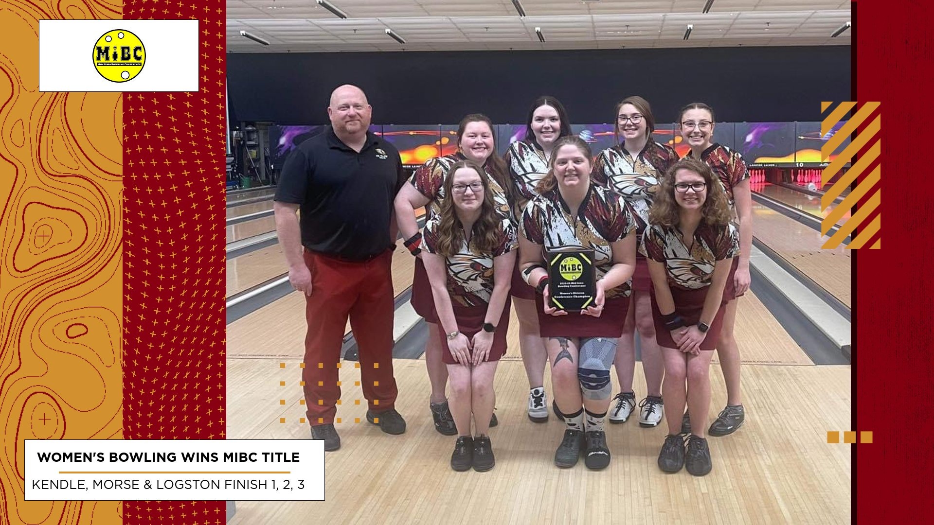 Women's Bowling tops team standings at opening MIBC Tournament - Coe ...