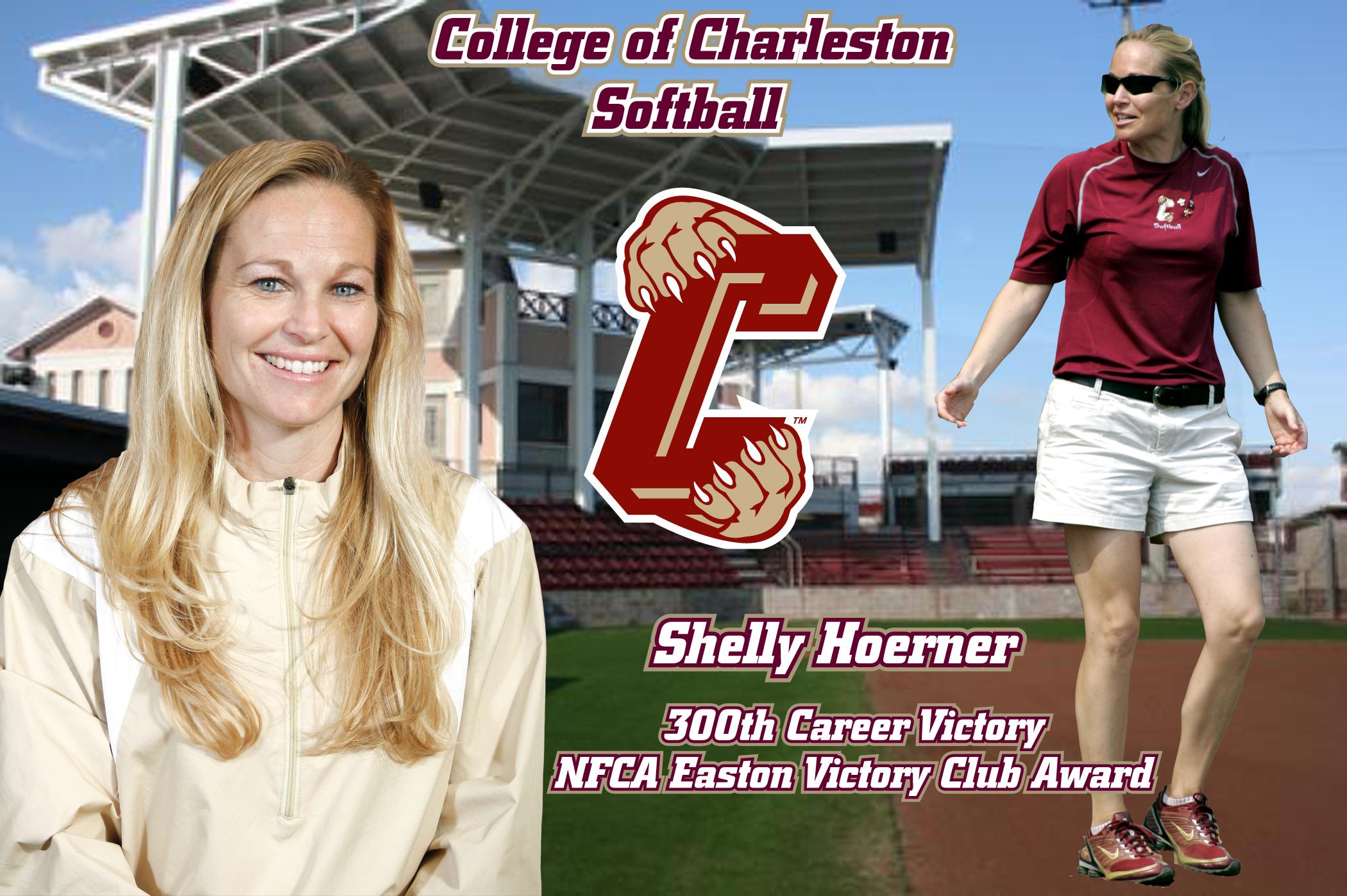 College of Charleston head softball coach Shelly Hoerner honored by ...