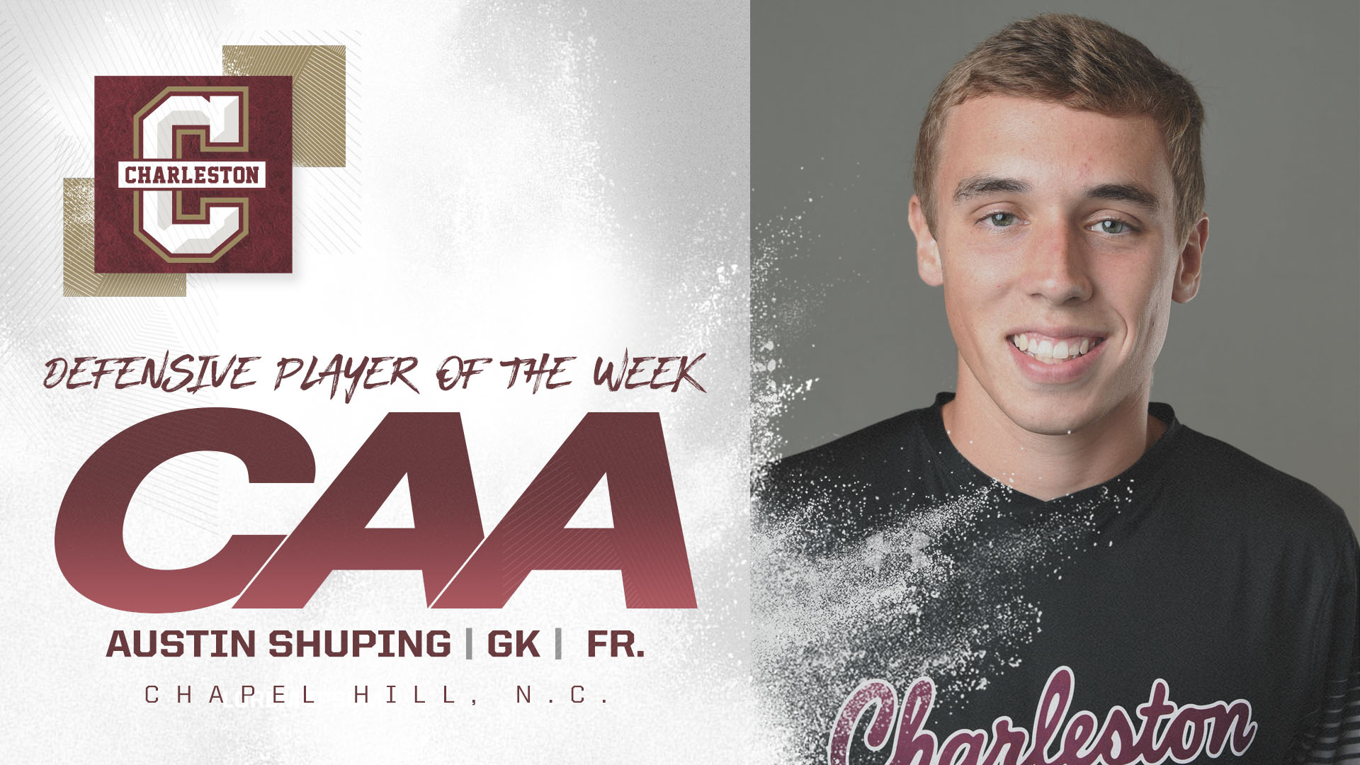 Austin Shuping - Men's Soccer - College of Charleston Athletics