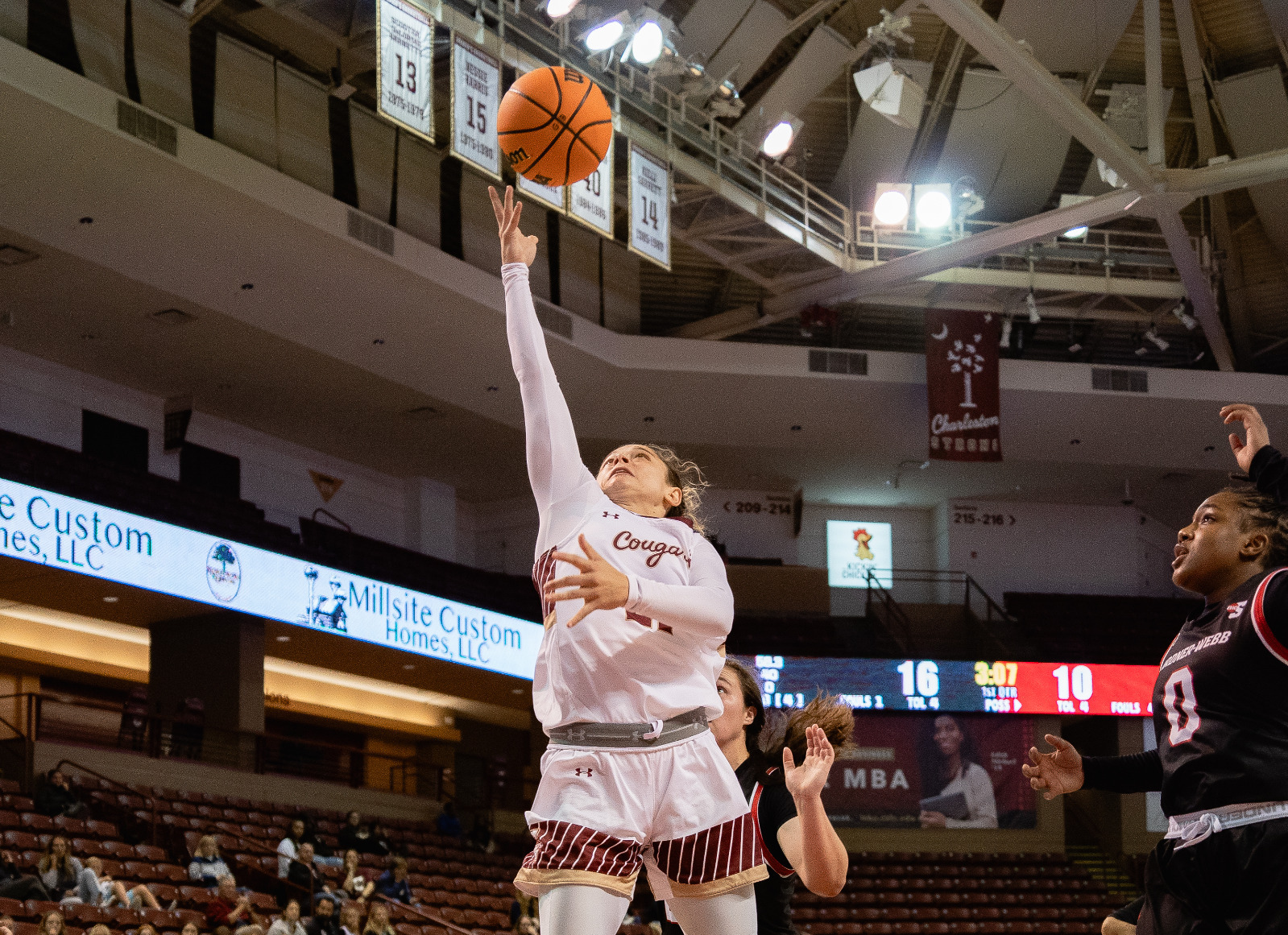 Cougars Post Three Double-Doubles to Defeat Gardner-Webb - College of ...