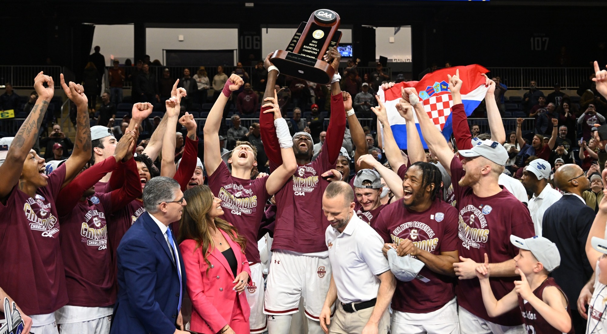 Cougars Rule CAA After Rallying Past UNCW - College of Charleston Athletics