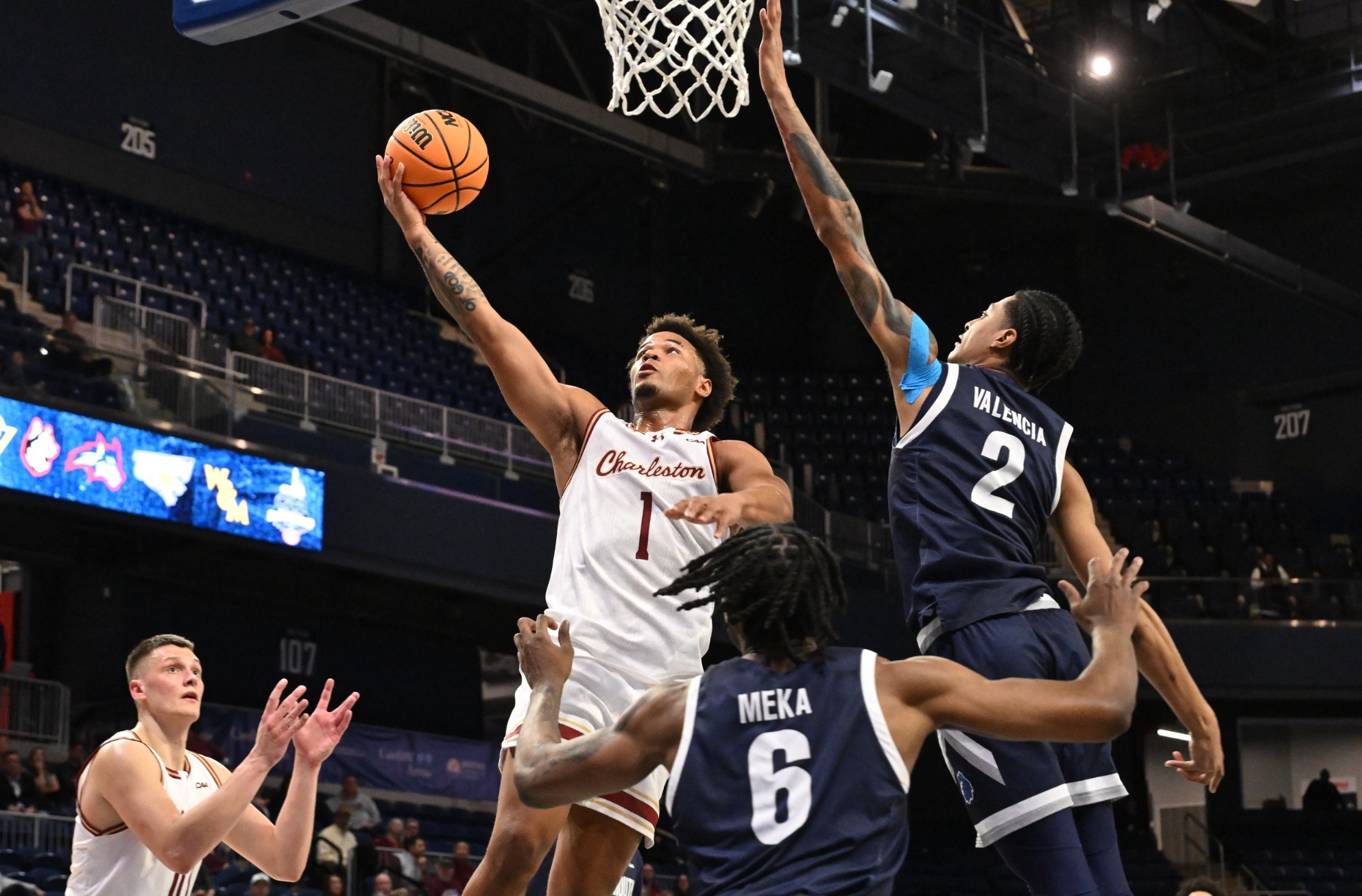 No. 3 Cougars Open 2025 Jersey Mike's CAA Men's Basketball Championship ...