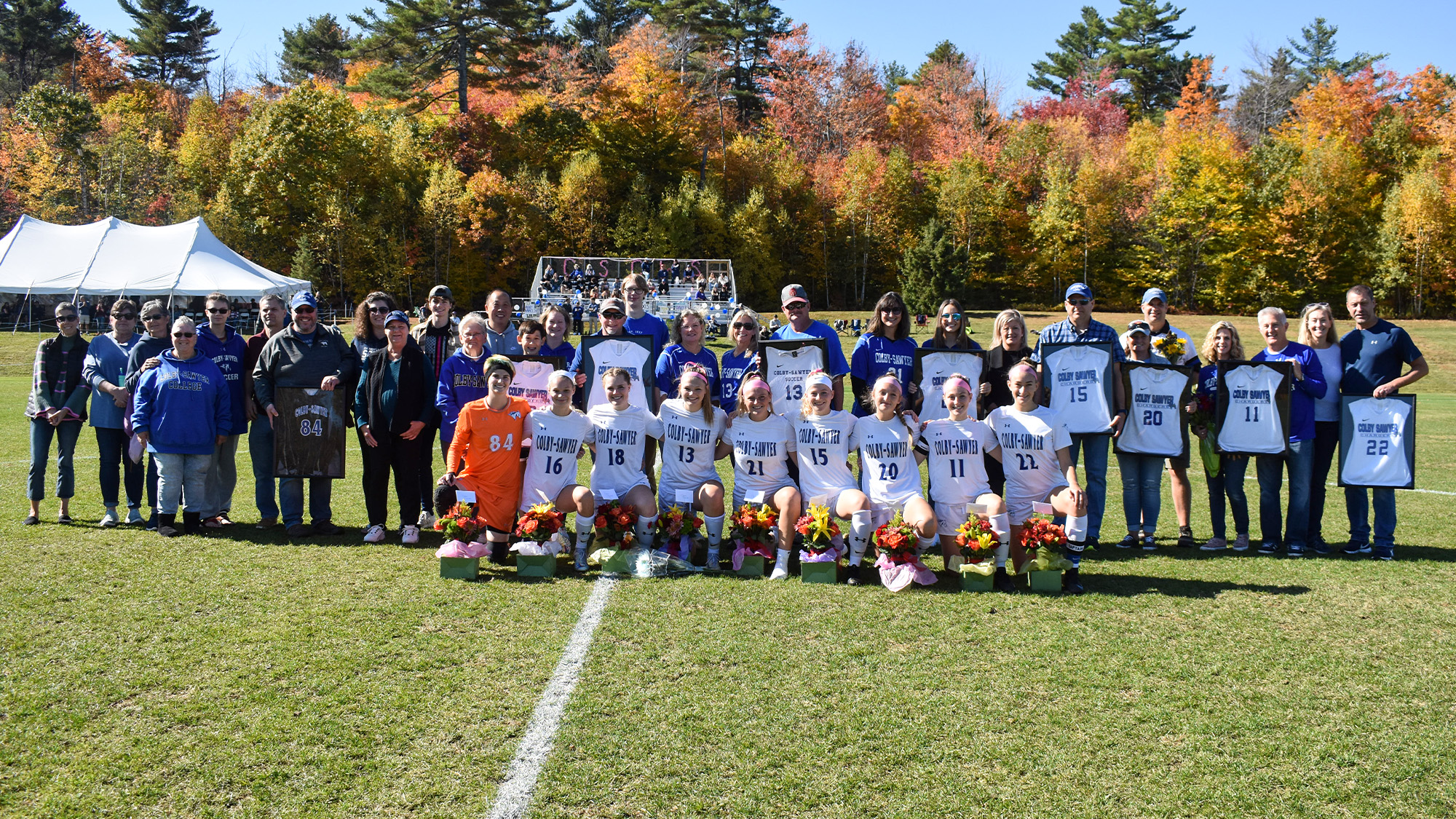 Chargers Triumph in 5-0 Victory Against Rivier on Senior Day - Colby ...