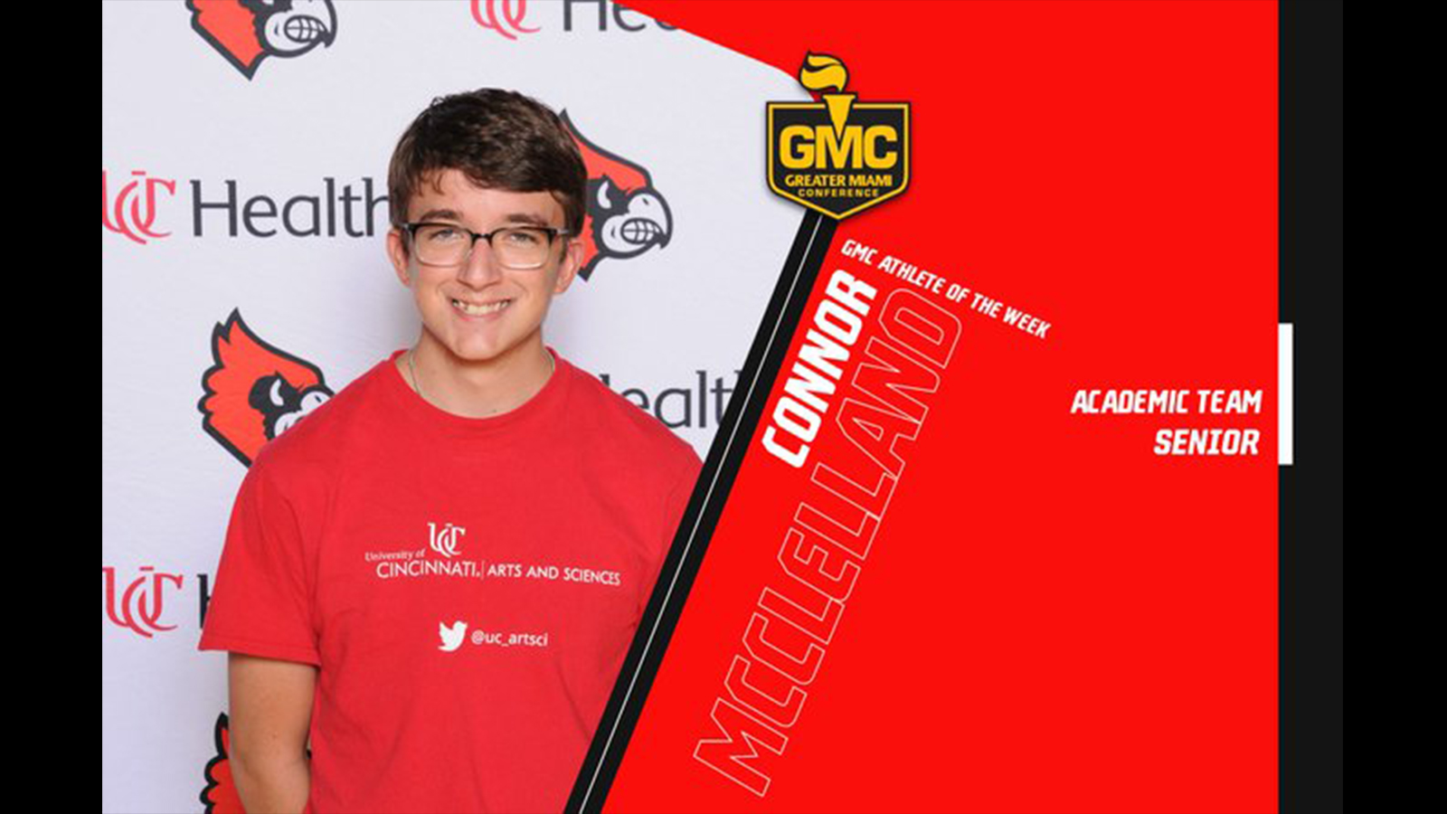 Connor McClelland Named GMC Athlete of the Week! - Colerain Cardinals ...