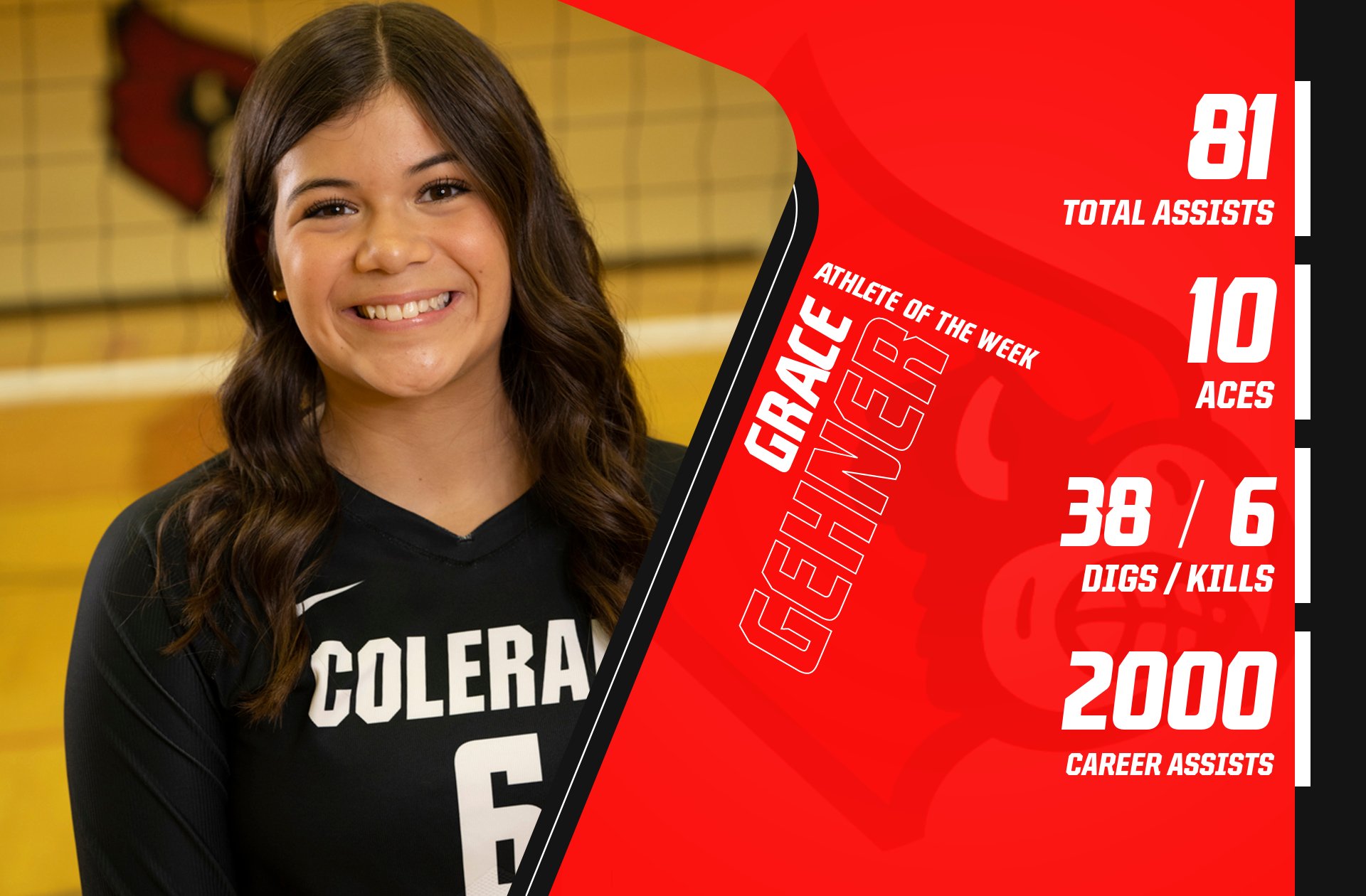 Grace Gehner Named GMC Athlete of the Week - Colerain Cardinals Athletics