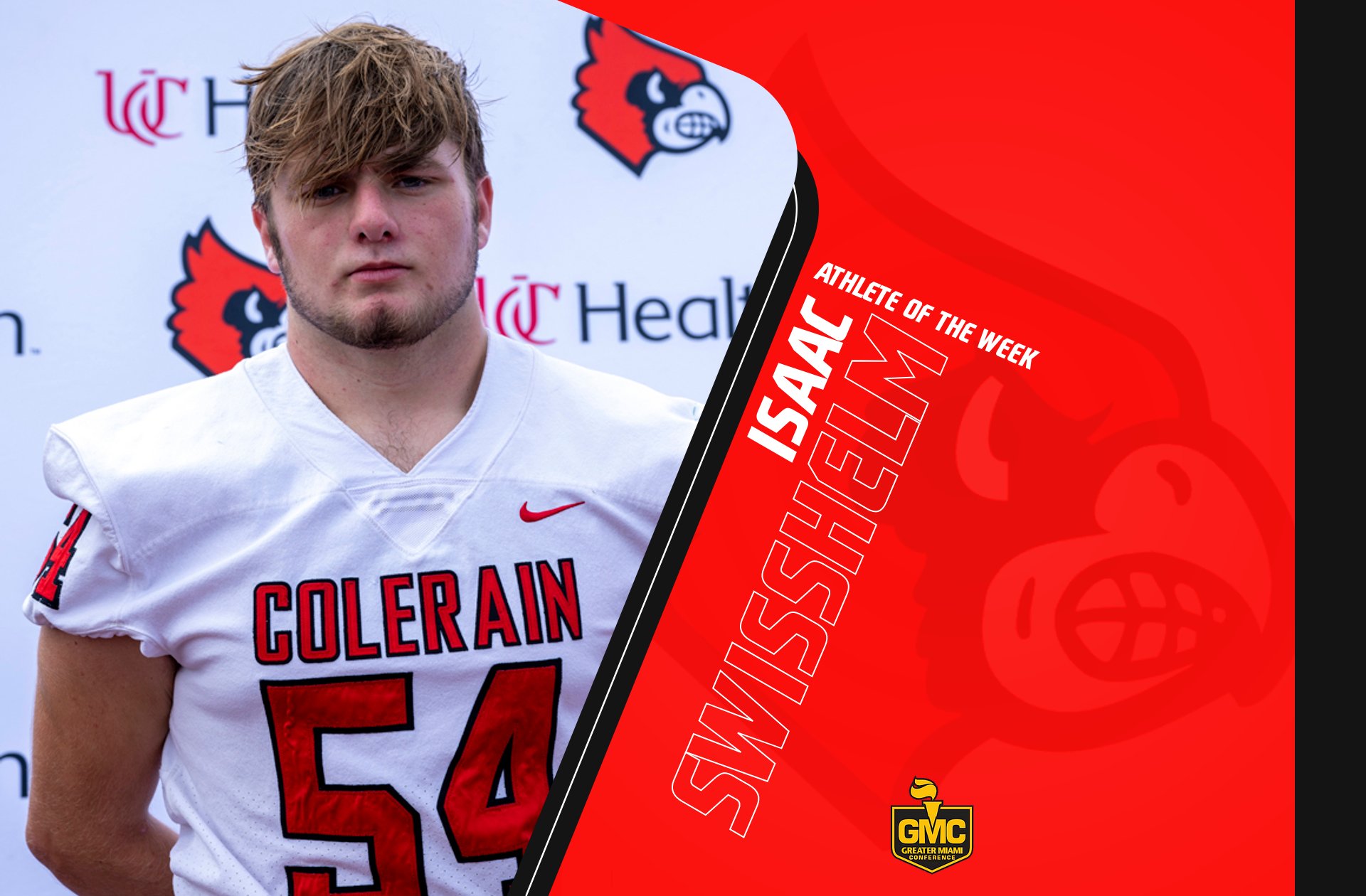 Issac Swisshelm Named GMC Athlete of the Week - Colerain Cardinals ...