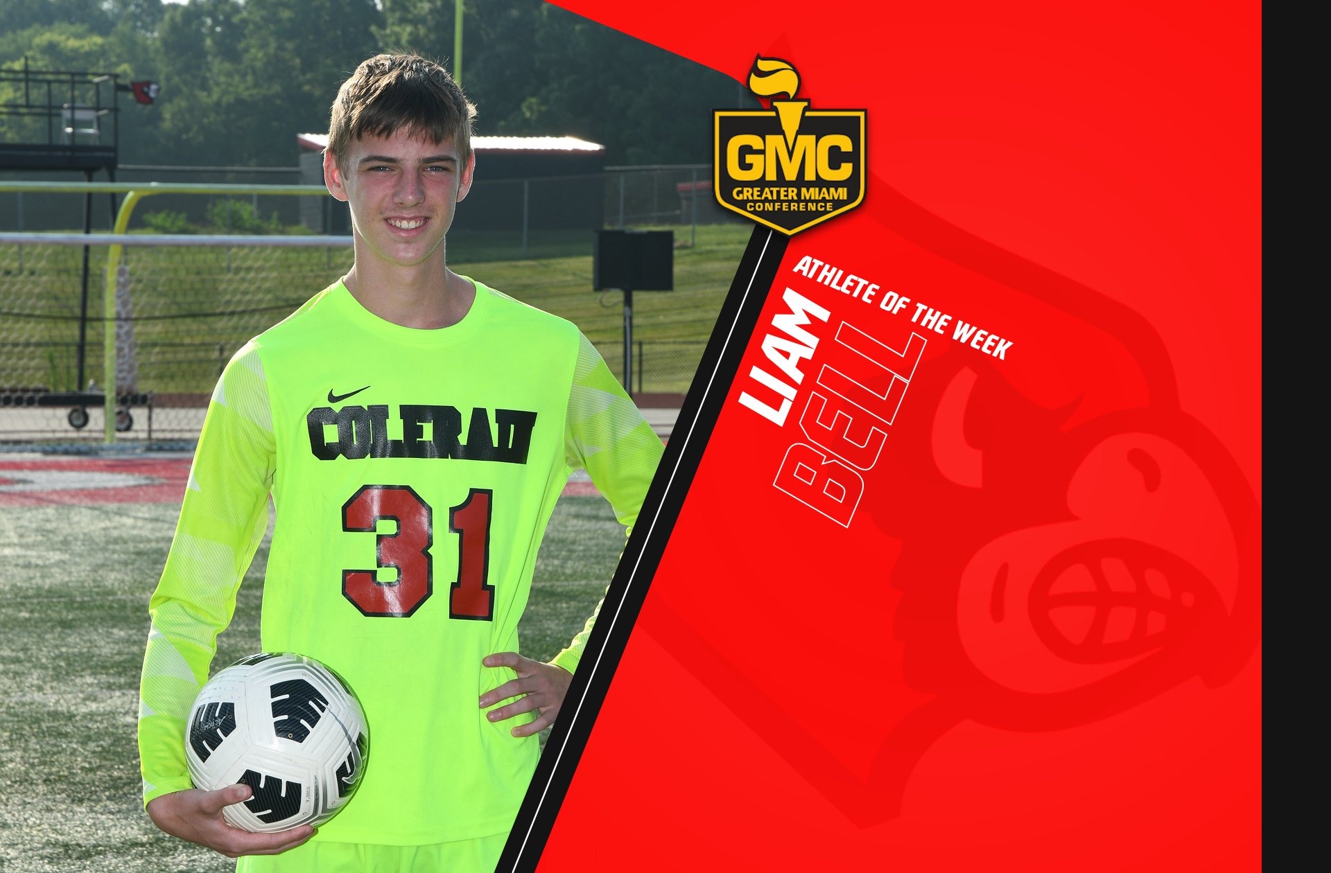 Liam Bell Named GMC Athlete of the Week - Colerain Cardinals Athletics