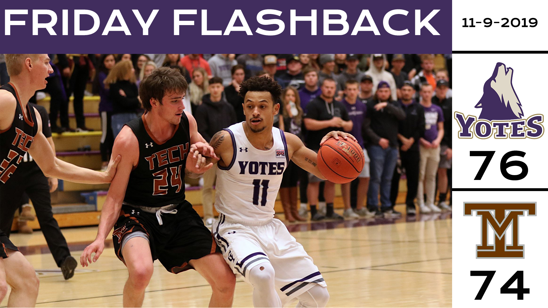 Friday Flashback #6 - Pinckney GW vs Montana Tech - College of Idaho ...